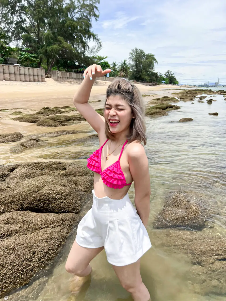 ลุคไปทะเล บิกินี่ Bikini เบาๆไม่โดนดุ 👙🌤️ | แกลเลอรีที่โพสต์โดย Snook🎱 | Lemon8