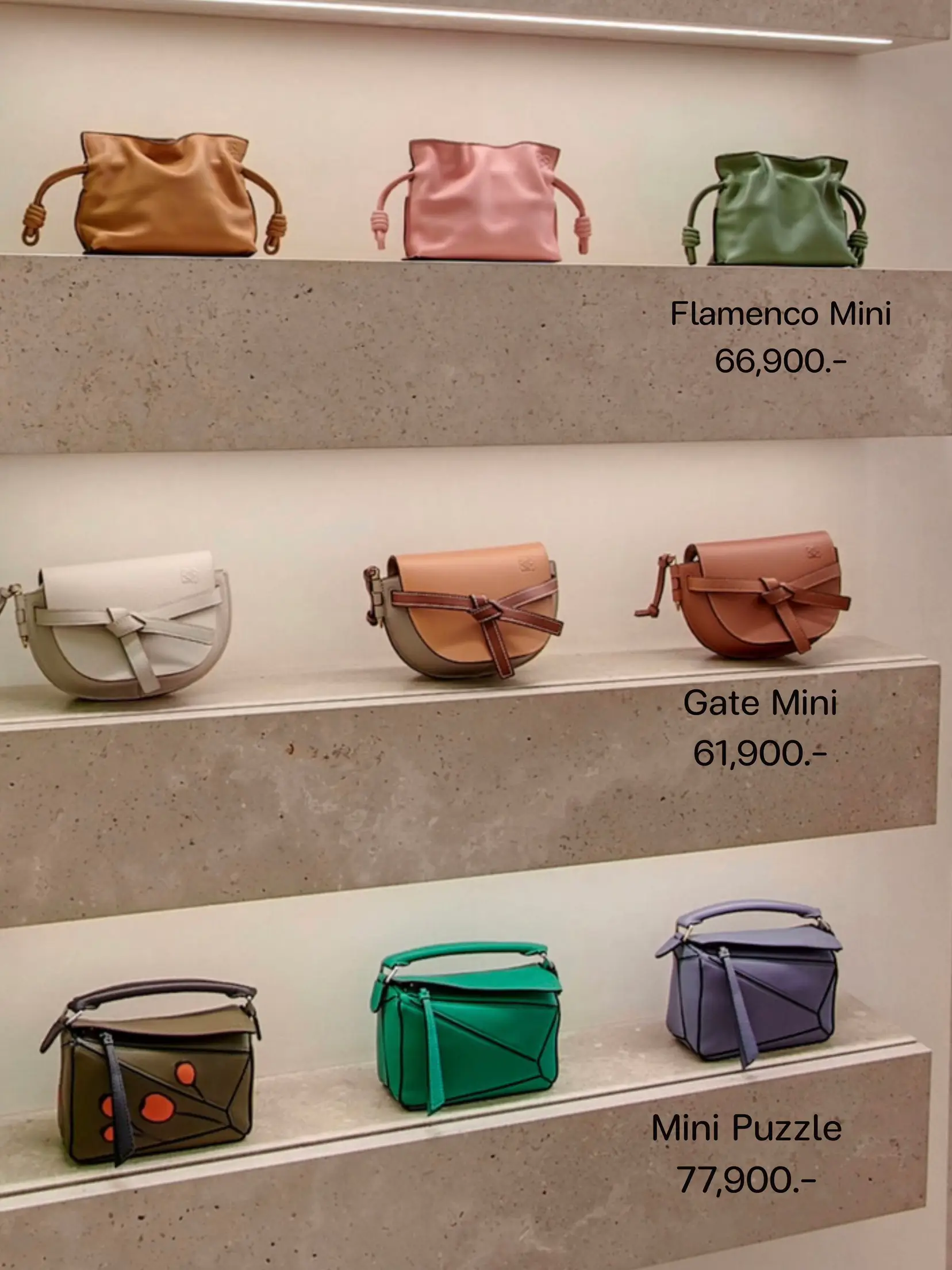 พาส่องช้อป LOEWE กระเป๋าแบรนด์โปรด ตอนนี้ราคาพุ่งไปถึงไหน👜💸 | แกลเลอรี ...