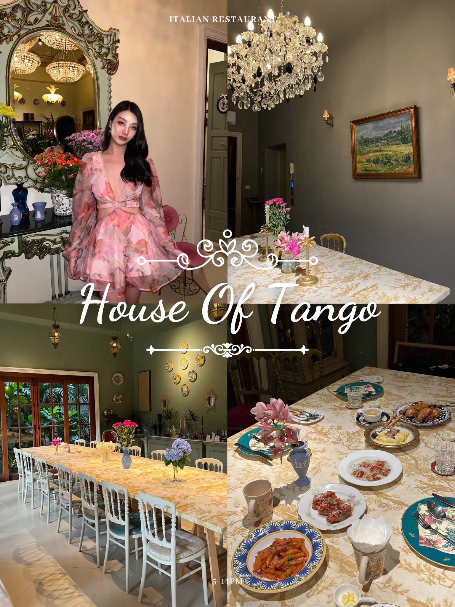 มาทานอาหารสไตล์ Old money | House of tango 🩰 | แกลเลอรีที่โพสต์โดย Hammie Yoon | Lemon8