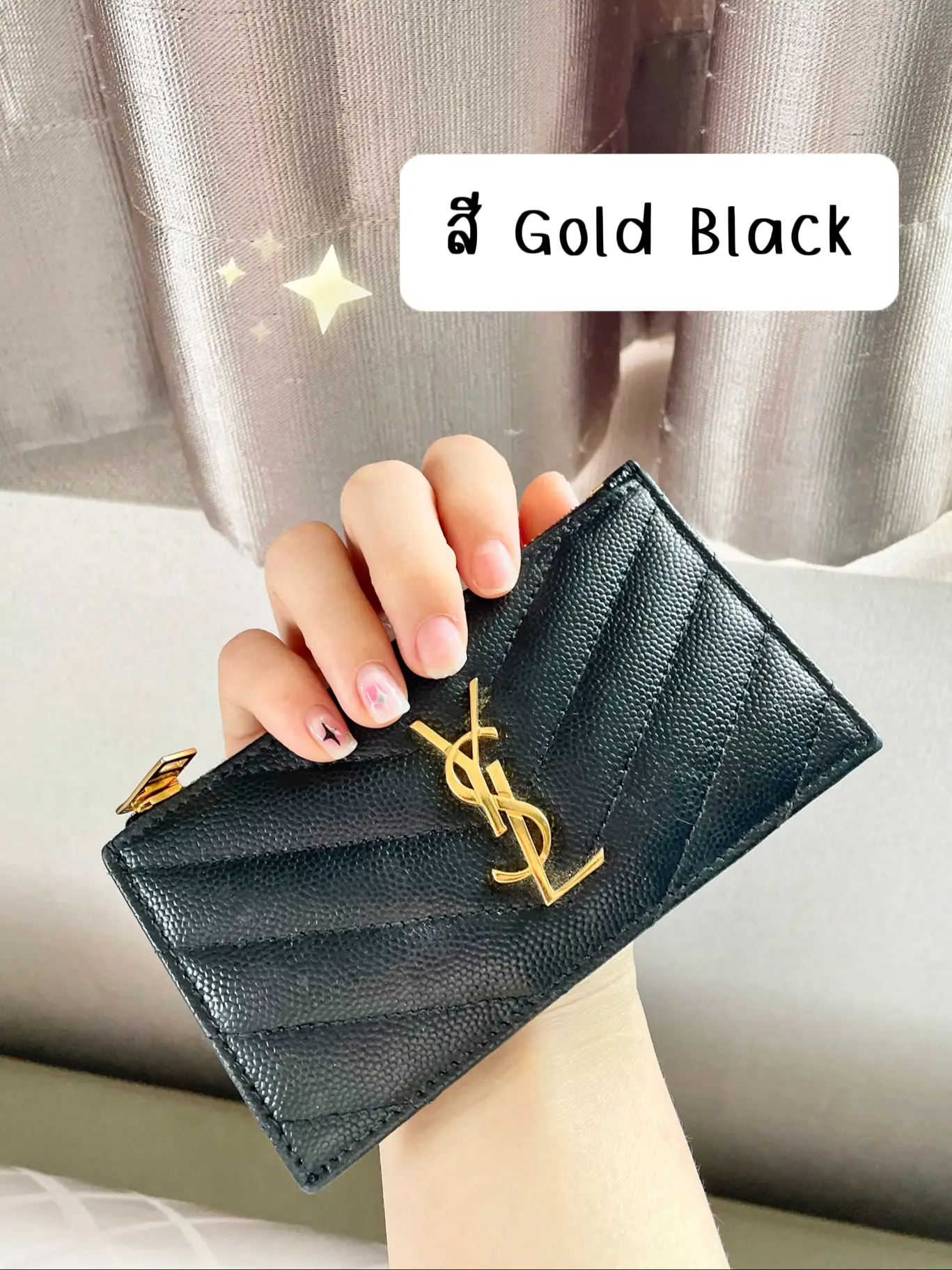 รีวิว SAINT LAURENT Card Holder คุ้มมั๊ย…?👜🥹 | แกลเลอรีที่โพสต์โดย ...