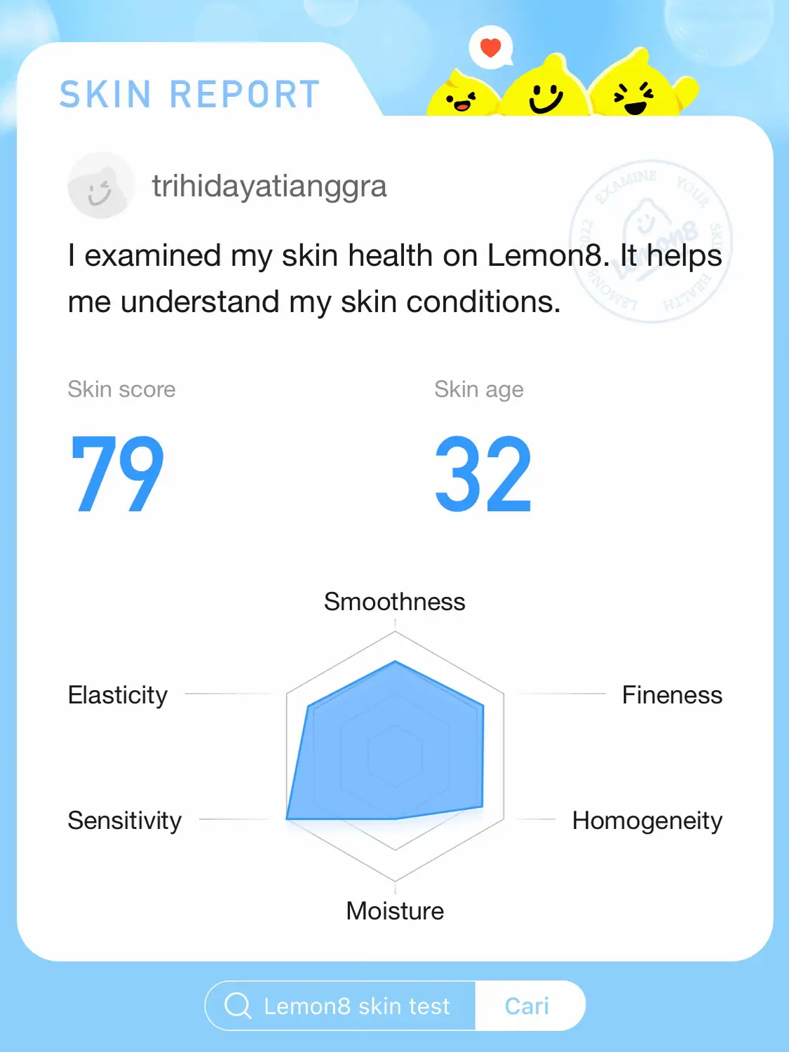 My Skin Report | Galeri diposting oleh rennn | Lemon8