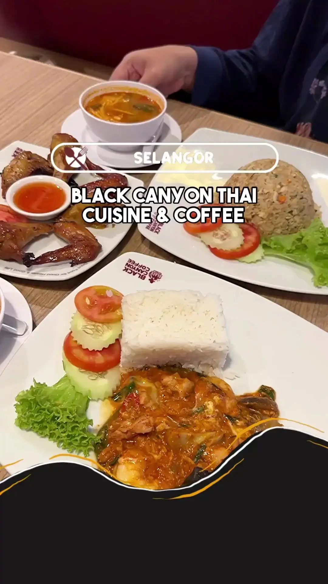 Selangor : Black Canyon Thai Cuisine & Coffee | Video diterbitkan oleh MY Jejak Rasa | Lemon8