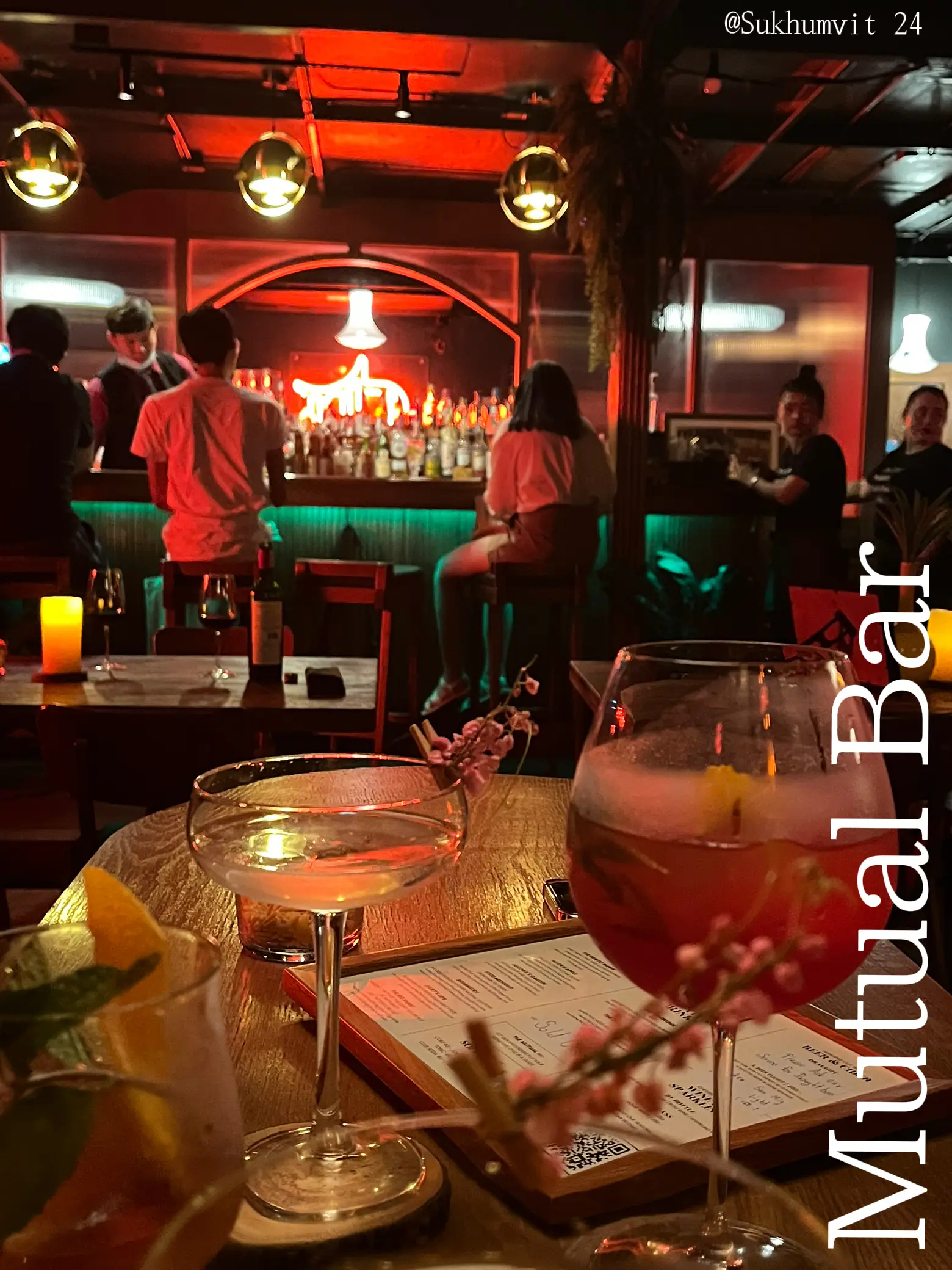 𝑯𝒂𝒏𝒈𝒐𝒖𝒕 𝒂𝒕 𝑴𝒖𝒕𝒖𝒂𝒍 𝑩𝒂𝒓 🥂 ️ | แกลเลอรีที่โพสต์โดย 爪丨ㄥㄥ (มิล) | Lemon8