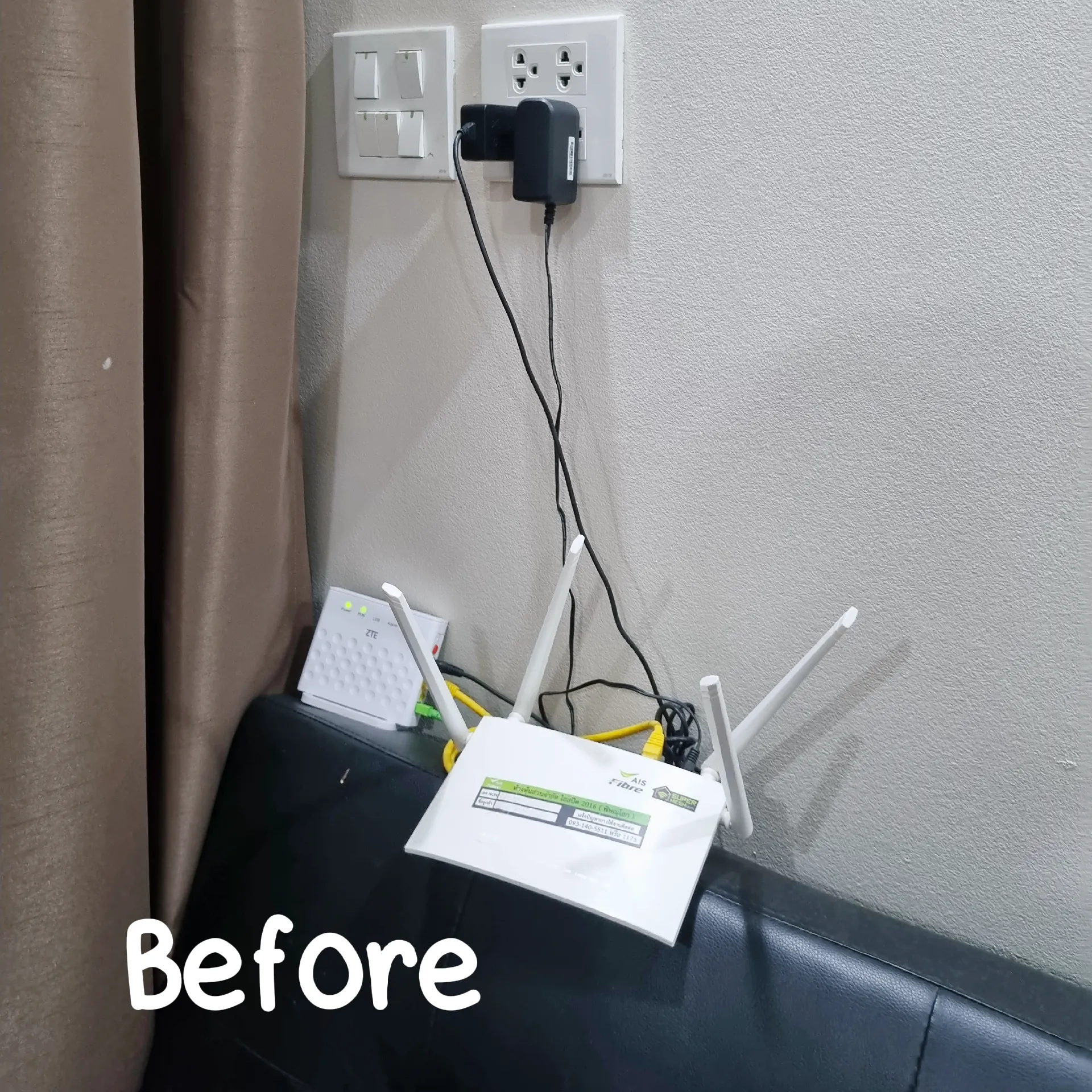 〔Review〕 ที่ยึดRouter แบบไม่ต้องเจาะผนัง! | แกลเลอรีที่โพสต์โดย ...