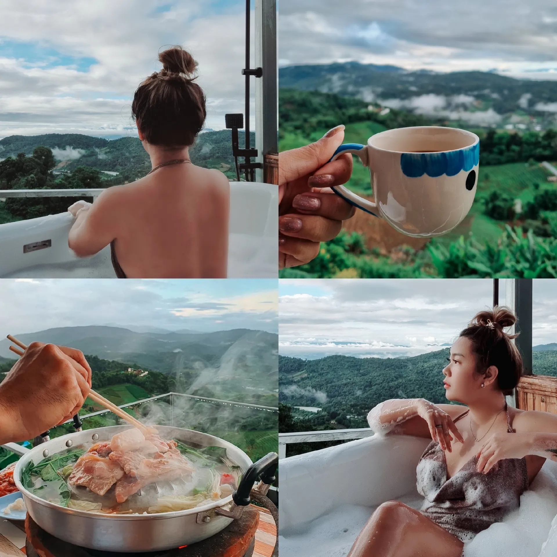 ที่พัก #ม่อนแจ่ม ราคาดี วิวปัง ️ | แกลเลอรีที่โพสต์โดย oillyyung | Lemon8