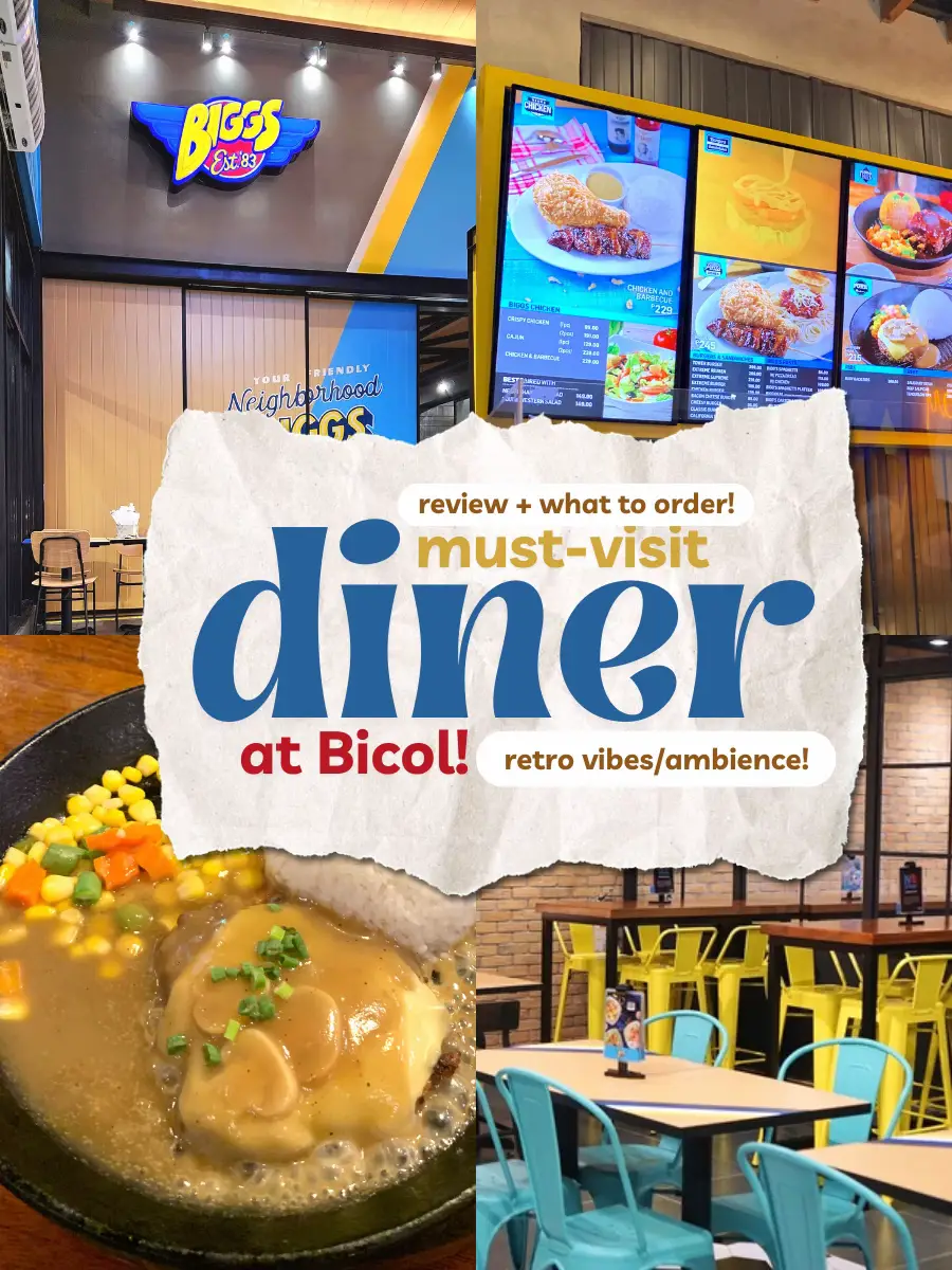 Must-visit Diner at BICOL: Bigg’s DINER! 🍴🍗🥩🍔🧆 | Gallery posted by napa ...