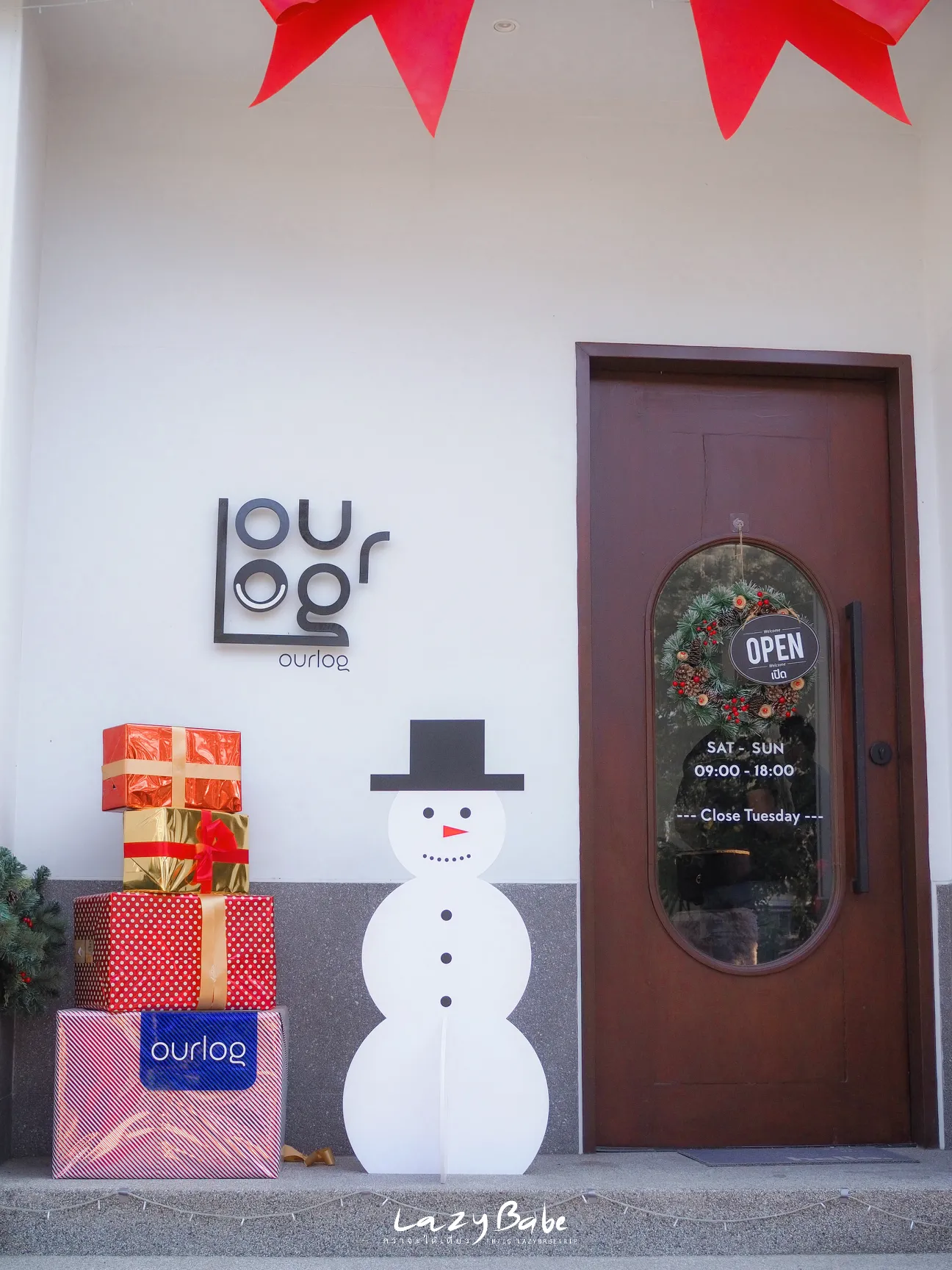 OURLOG.BKK🥐คาเฟ่น่ารักมีนุ้งแมวต้อนรับด้วย ติด BTS | แกลเลอรีที่โพสต์โดย Lazy Babe | Lemon8