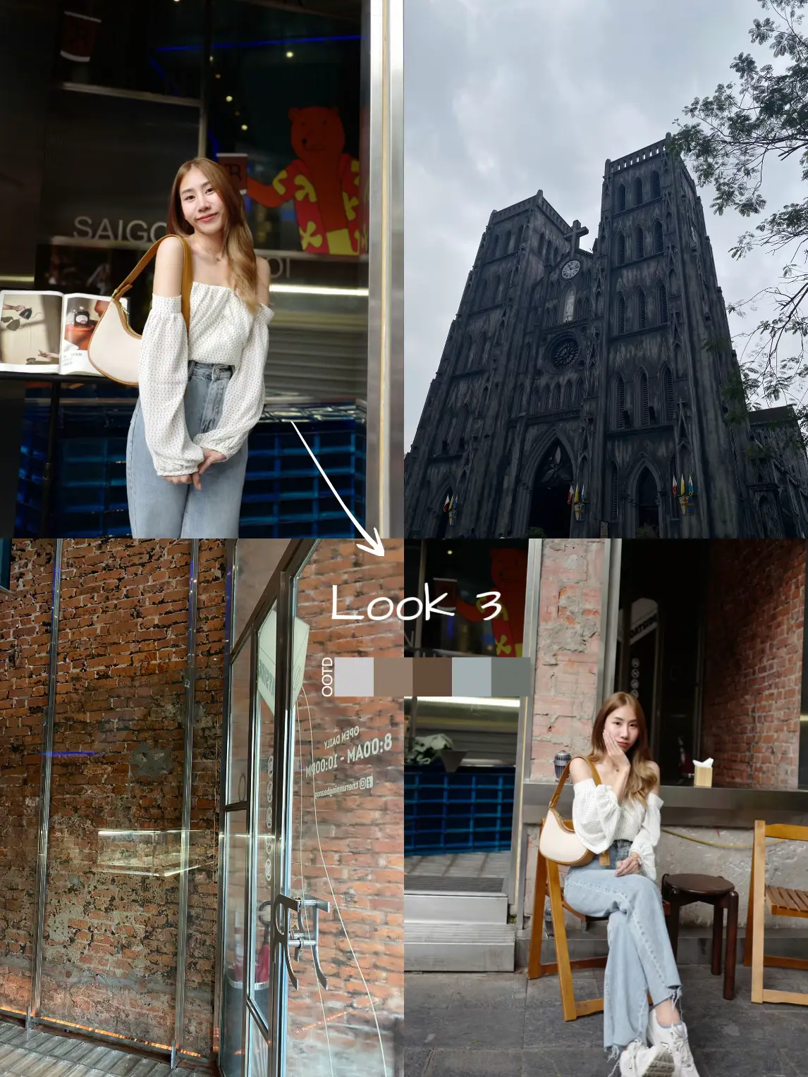 4 ลุค เที่ยวเวียดนาม (sapa&hanoi) 🚠 | แกลเลอรีที่โพสต์โดย Pooklook | Lemon8