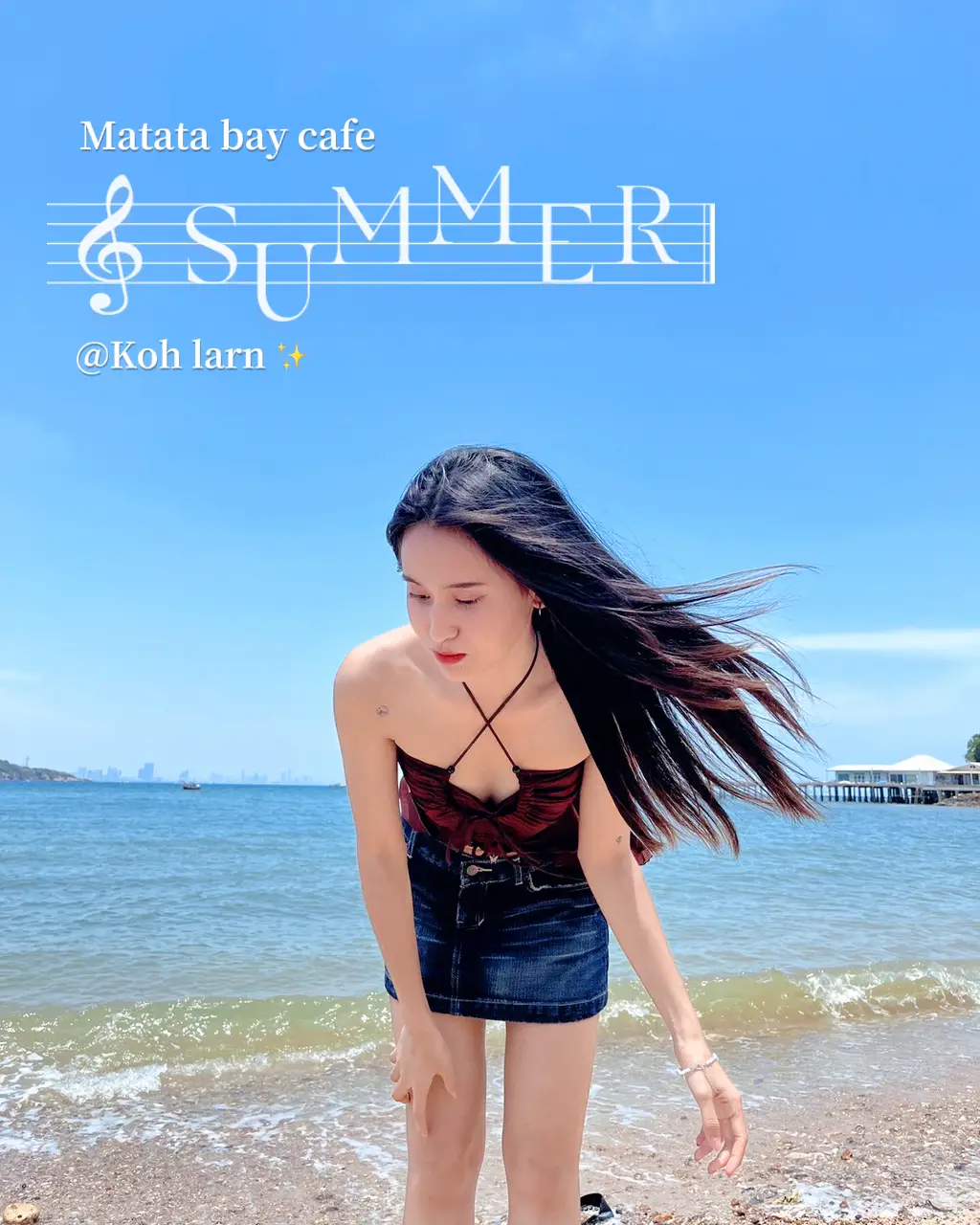 มุมสวยๆMatata bay cafe @Koh larn | แกลเลอรีที่โพสต์โดย CHADA | Lemon8