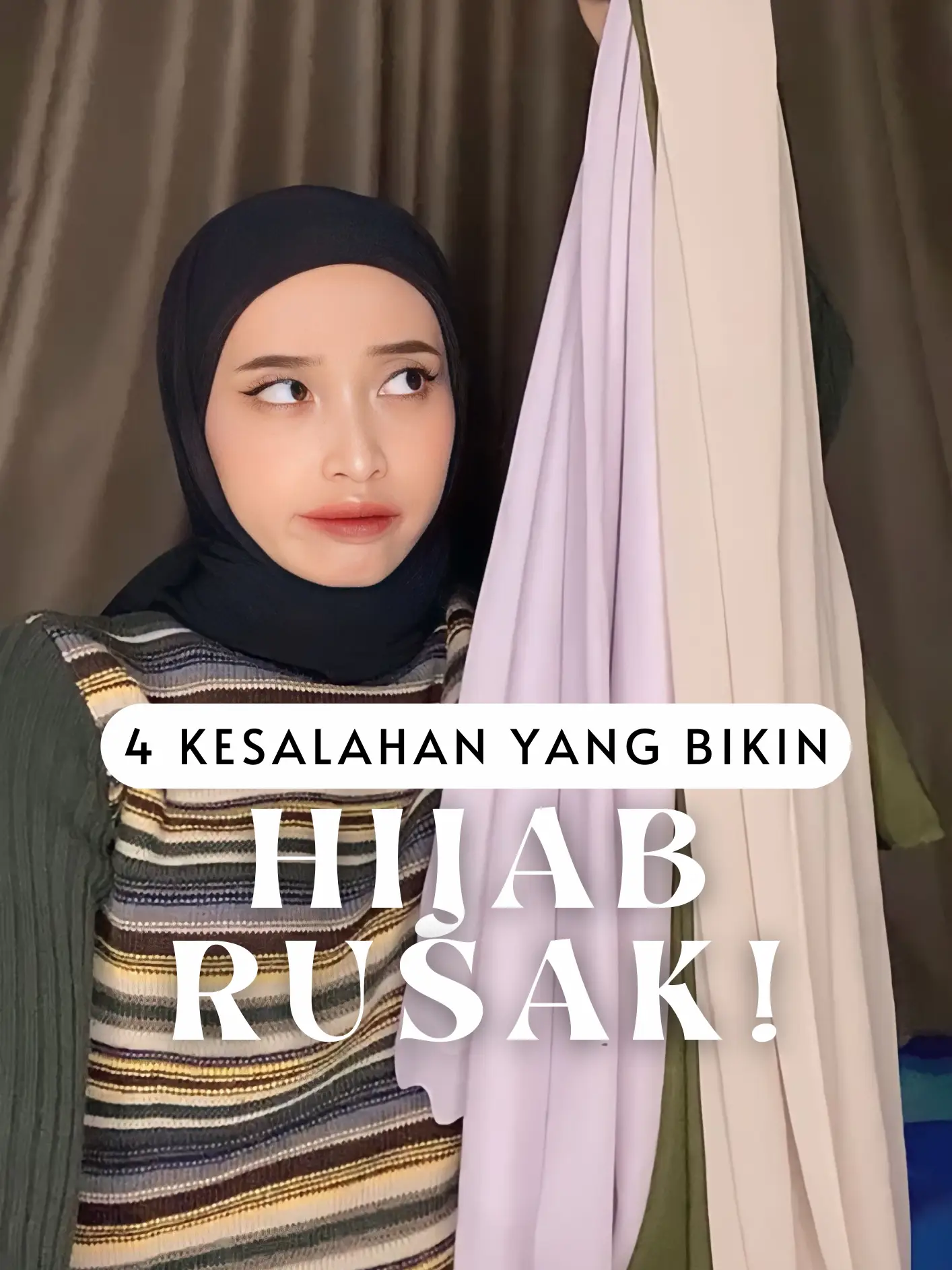 Kesalahan Yang Bikin Hijab Cepat Rusak | Galeri diposting oleh Raya Ilmiah | Lemon8