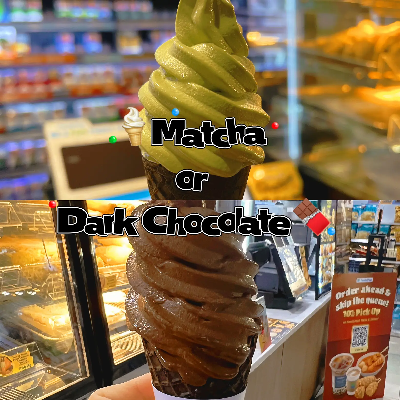 Family mart 💚💙ice cream 🍦is the best! | Galeri disiarkan oleh ...