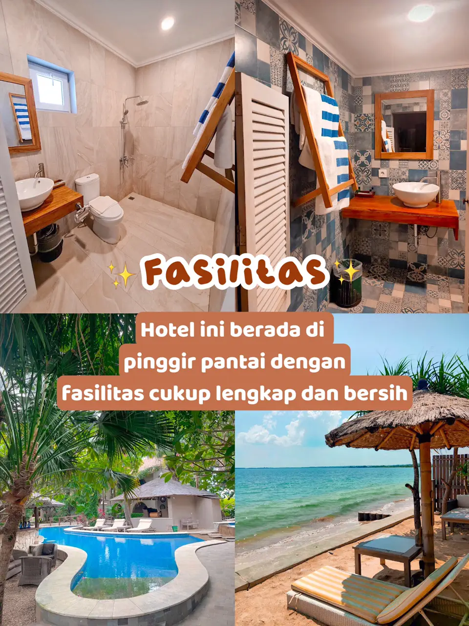Hotel estetik pinggir pantai🏖 | Galeri diposting oleh Diahhh🕊 | Lemon8