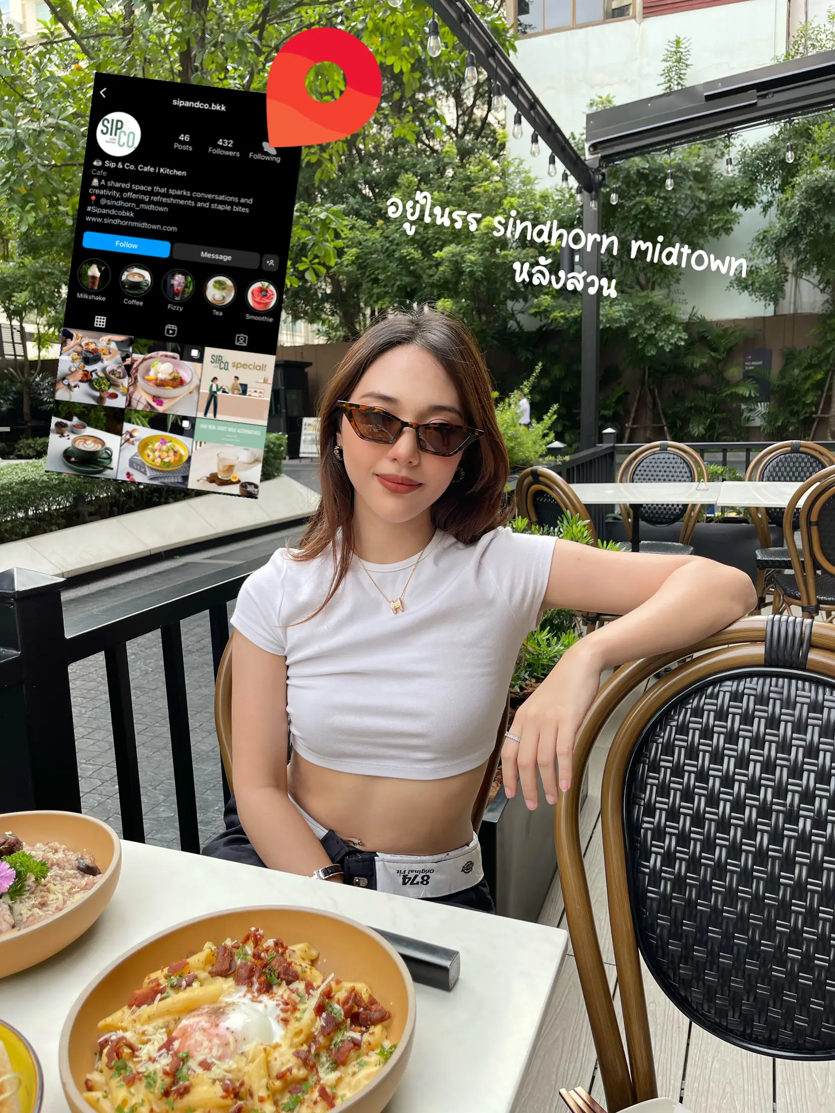 ลุคไปกิน Brunch time ชิคๆ ในกรุงเทพ 🥐 | แกลเลอรีที่โพสต์โดย Ying | Lemon8