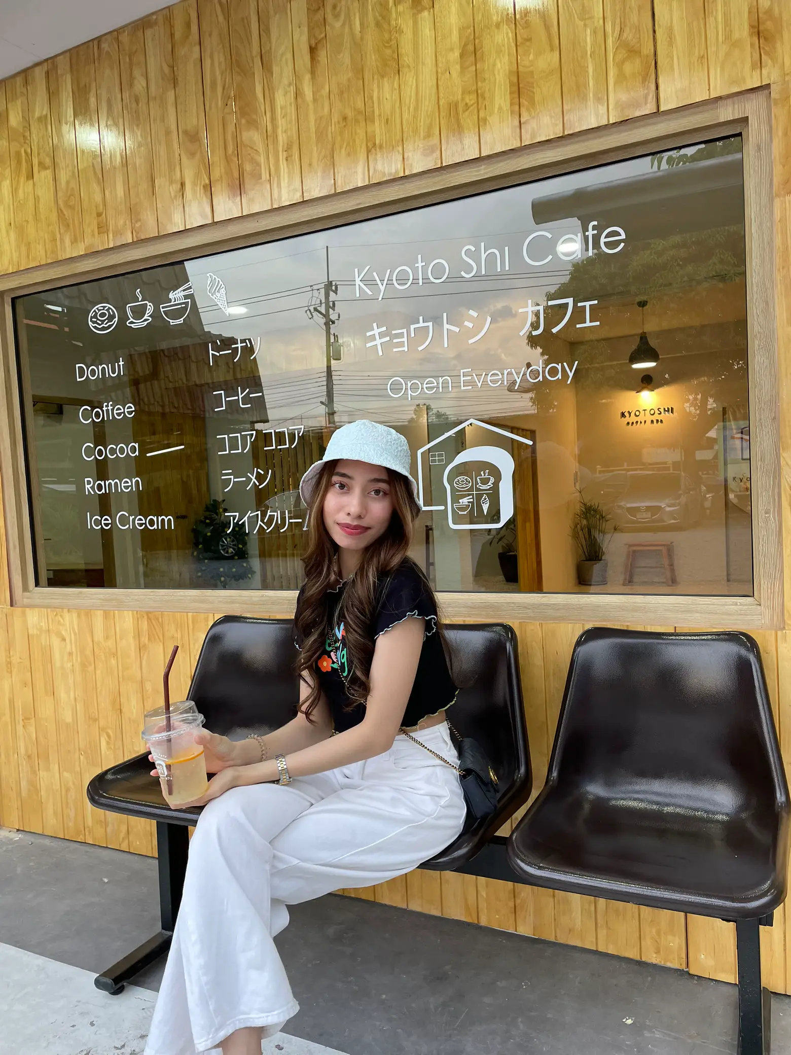 รีวิวคาเฟ่เปิดใหม่สไตล์ญี่ปุ่น Kyoto Shi Cafe🥞☕️ | แกลเลอรีที่โพสต์โดย รีวิวทุกอย่าง💕 | Lemon8