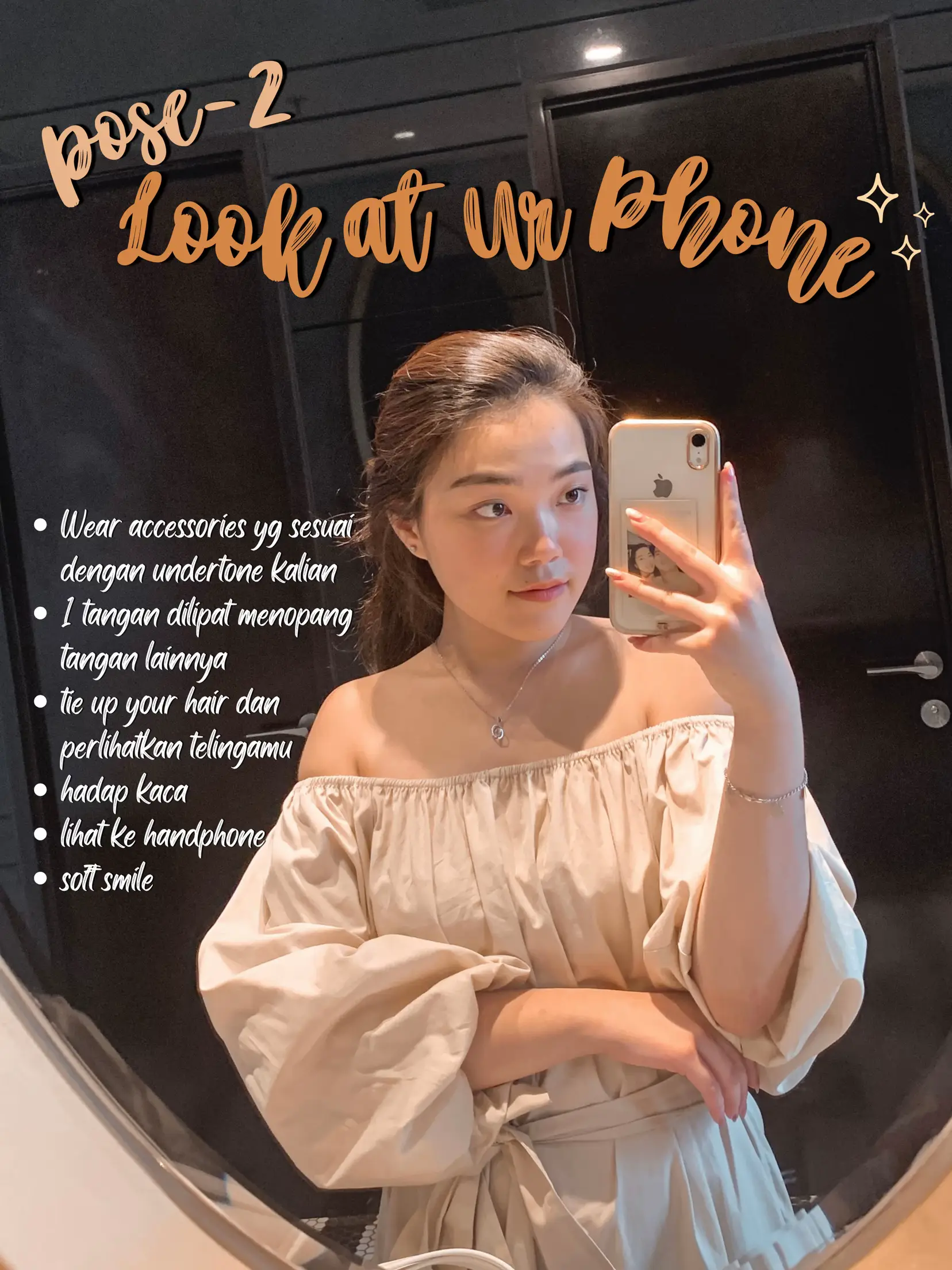 CLASSY MIRROR SELFIE TUTORIAL FINE DINING EDITION | Gallery posted by Viona Visakha | Lemon8