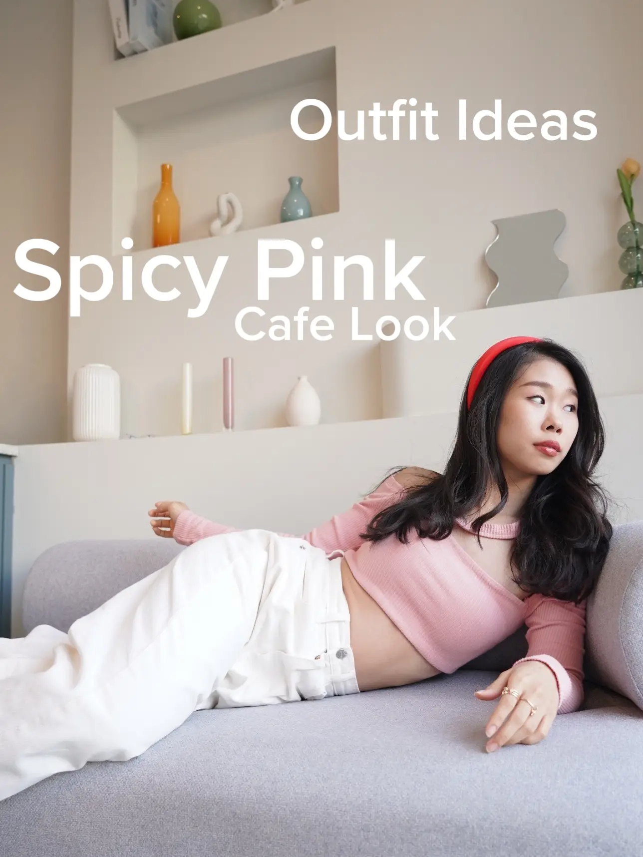 Outfit Ideas : Spicy Pink Cafe Look | แกลเลอรีที่โพสต์โดย im_papam | Lemon8