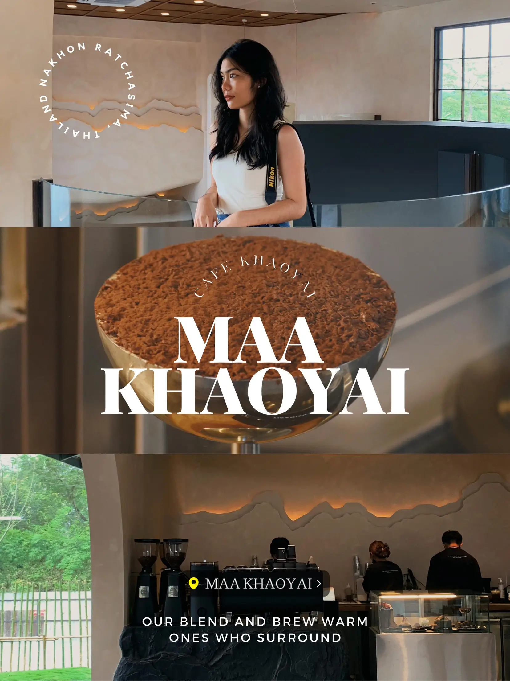 6 คาเฟ่เขาใหญ่ หน้าฝนก็เที่ยวได้ 💦☁️💖 | แกลเลอรีที่โพสต์โดย ไปกับแจ๊บ | GWJ | Lemon8