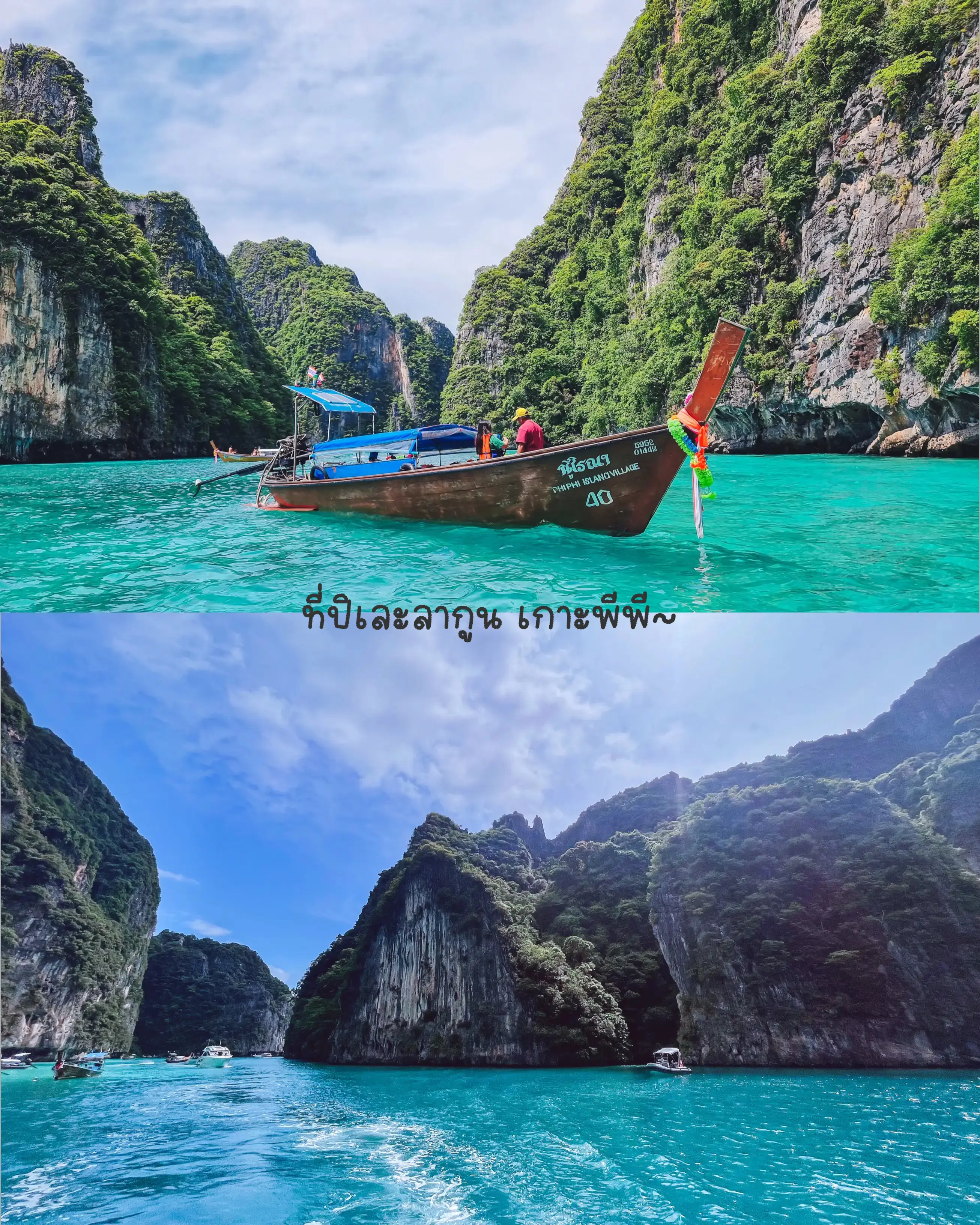 PHI PHI ISLAND | เหมาเรือหางยาวดำน้ำ+ถ่ายรูป | แกลเลอรีที่โพสต์โดย taririsss ☀️ | Lemon8