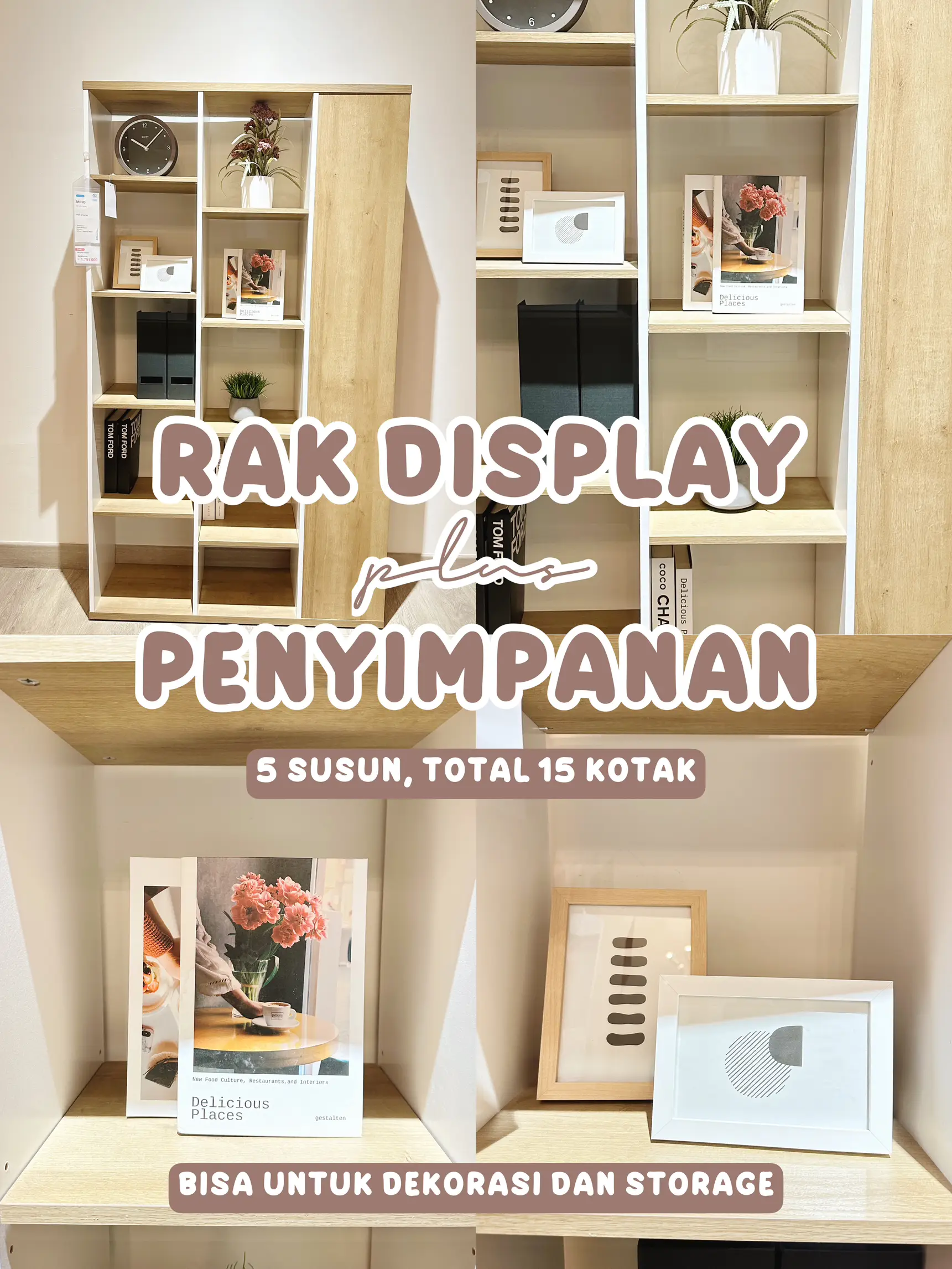 REKOMENDASI RAK DISPLAY + STORAGE, ADA 15 KOTAK! | Galeri diposting ...