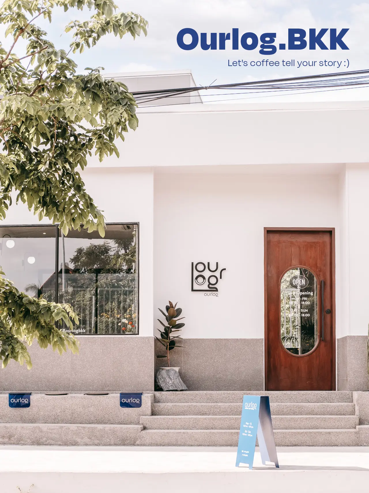 Our.log คาเฟ่ฝั่งธน มุมถ่ายรูปชั้นใต้ดินเพียบ | แกลเลอรีที่โพสต์โดย ...