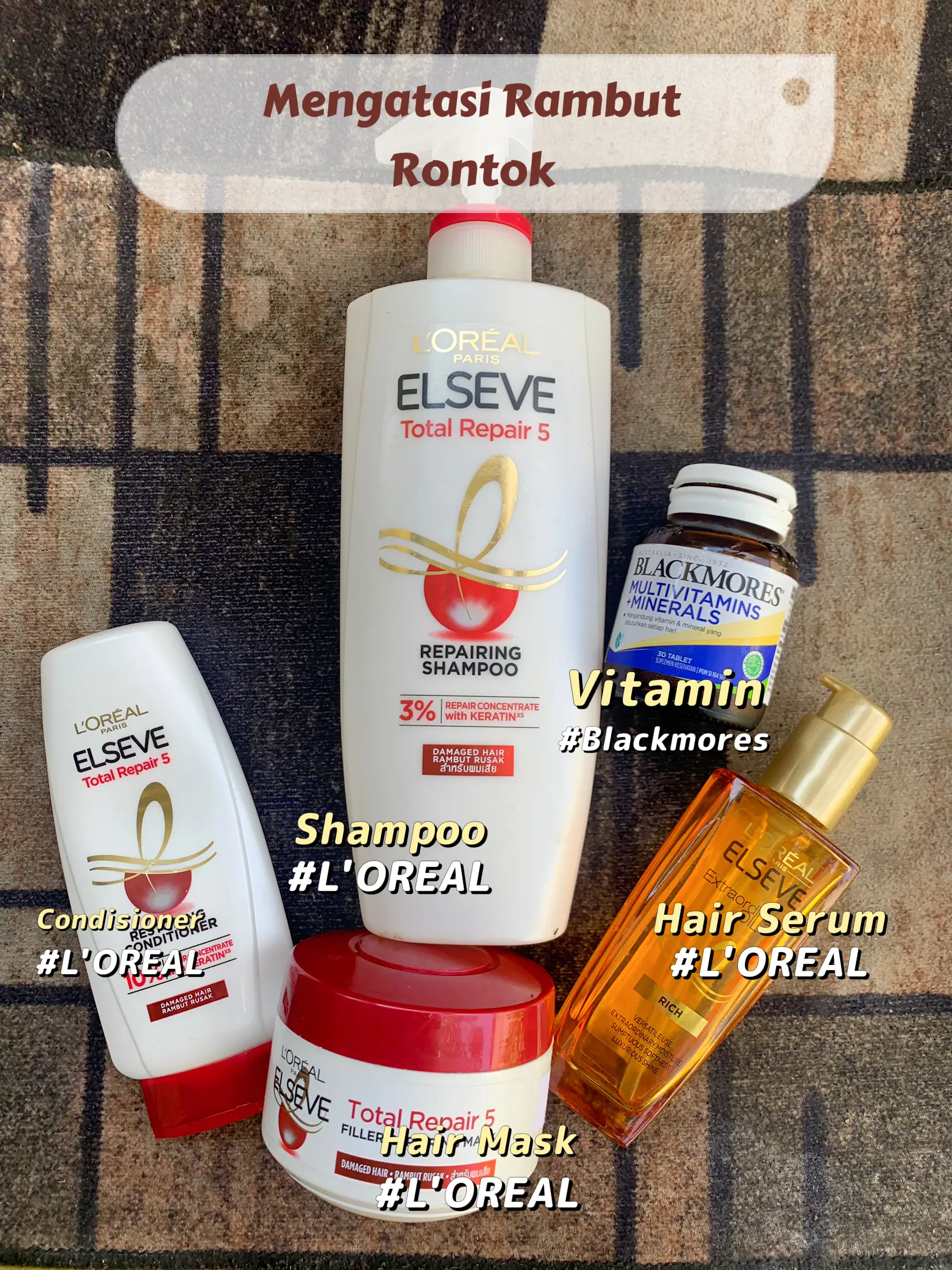 Solusi Rambut Rontok | Galeri diposting oleh Nora Sari | Lemon8