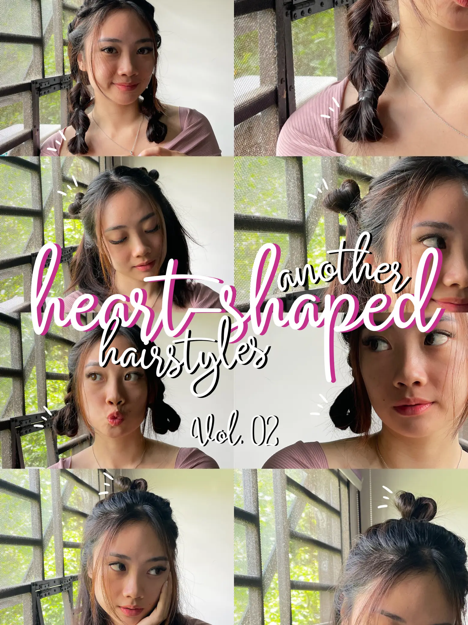 create hairdo berbentuk love vol.2? let's go! 💖 | Galeri diposting oleh ...
