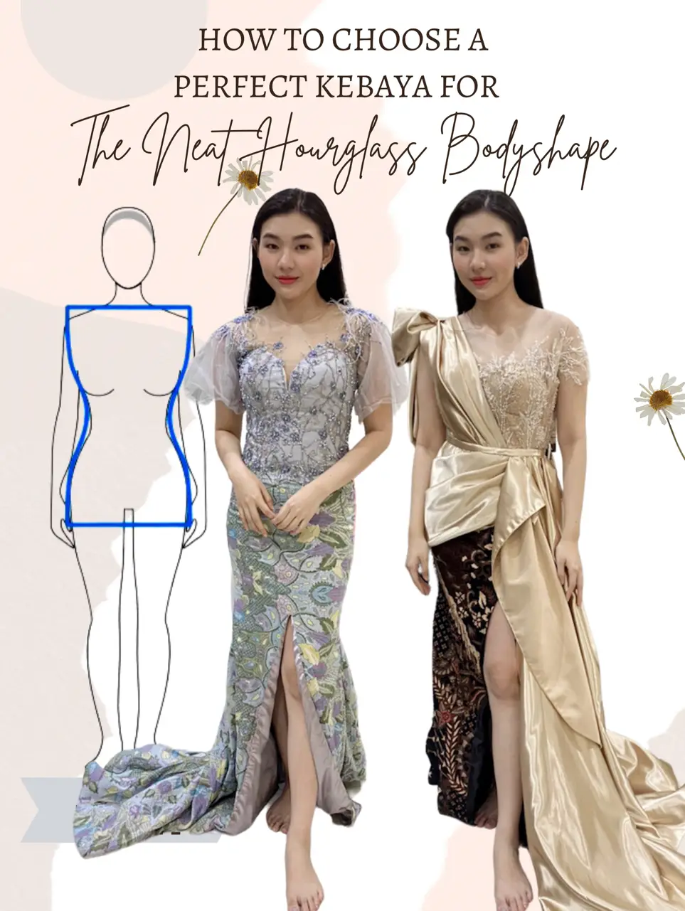 How To Choose Kebaya for Hourglass Bodyshapes | Galeri diposting oleh ...