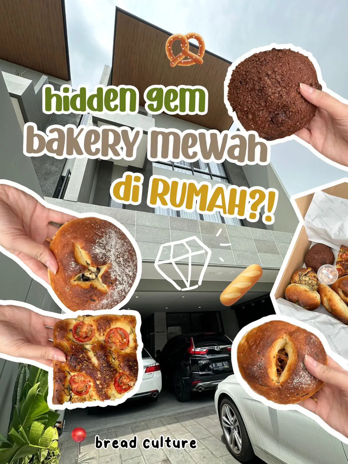 di rumah tapi ada bakery mewah!! keren banget 🥖😱 | Galeri diposting ...