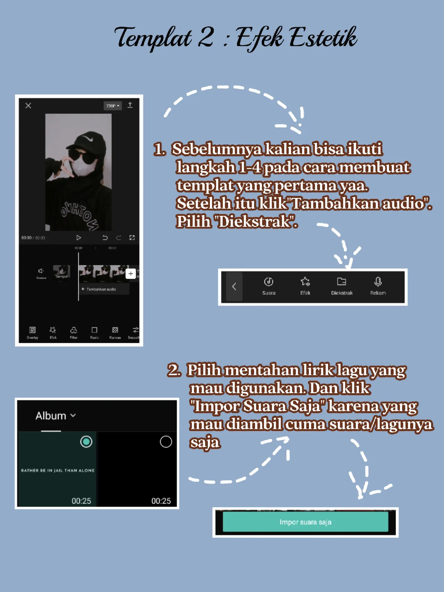 Cara Membuat Berbagai Macam Templat Capcut | Galeri diposting oleh Nor Halimah | Lemon8