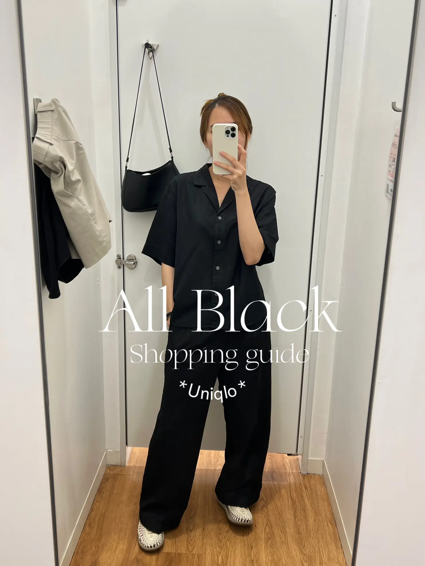 เอาใจสายเท่ กับ All black look จาก Uniqlo *🎧🎱 | แกลเลอรีที่โพสต์โดย Journoon Journey | Lemon8