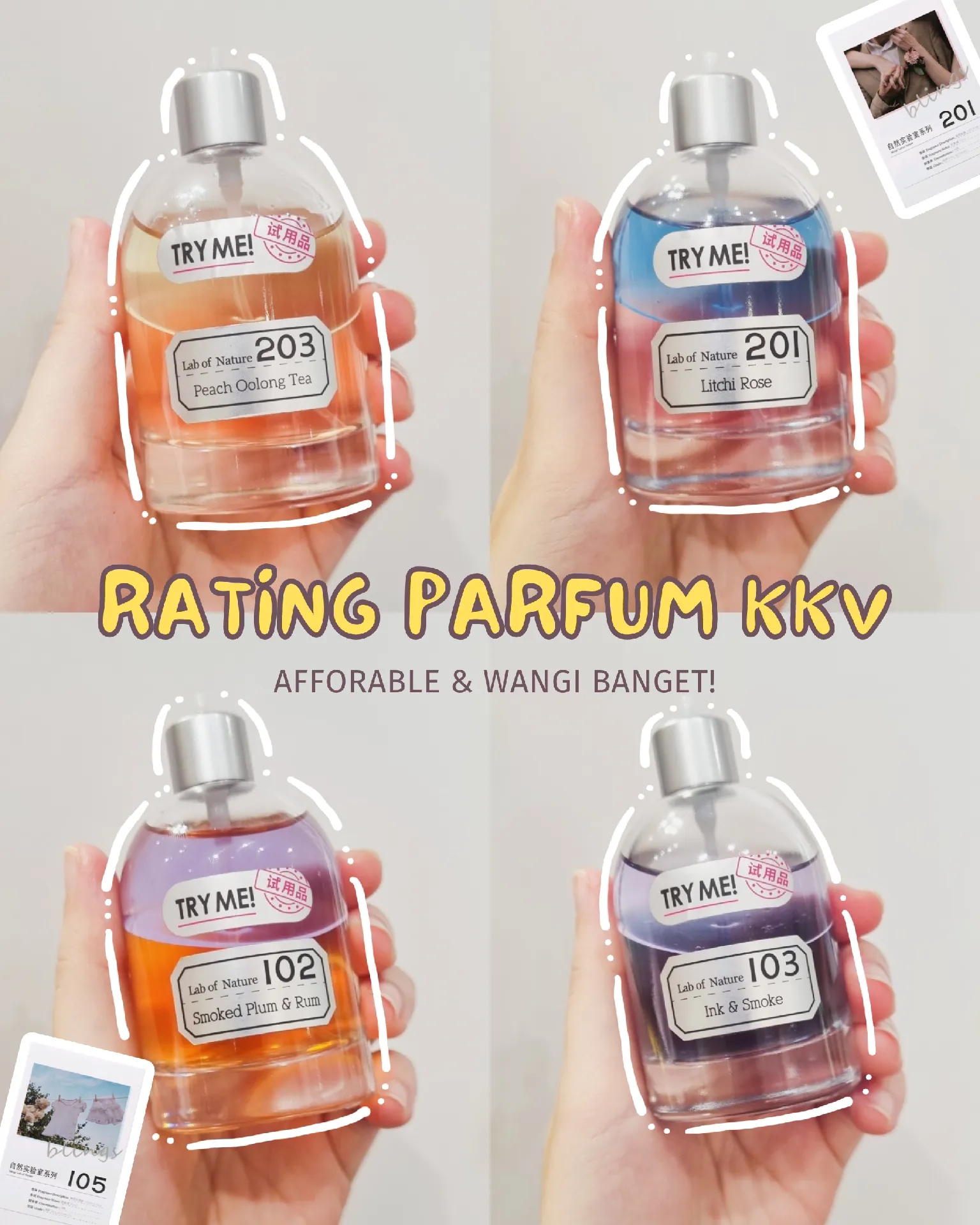 RATING PARFUM KKV | AFFORDABLE & WANGI BANGET! | Galeri diposting oleh ...