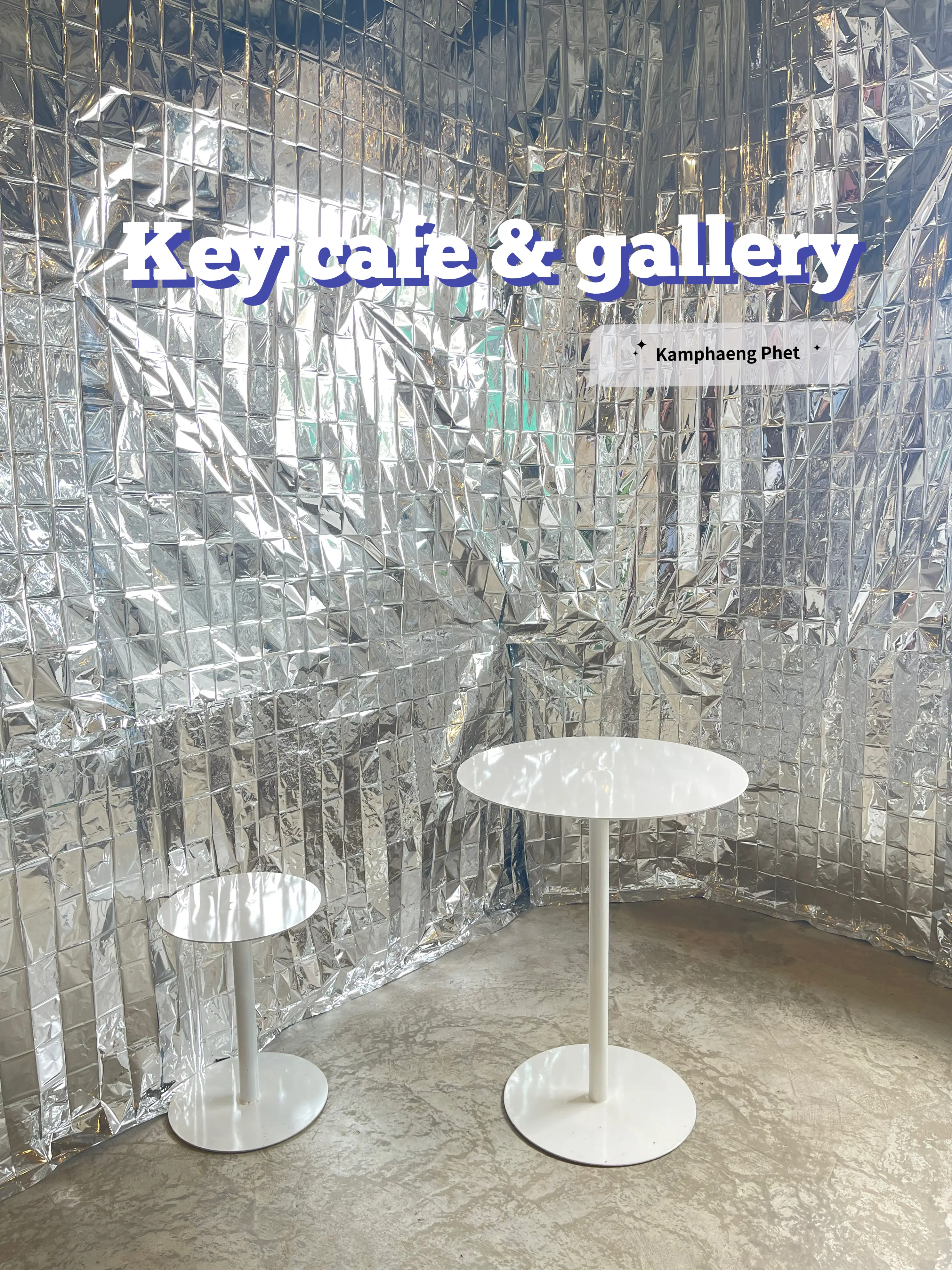 คาเฟ่ที่มีมุมถ่ายรูปเยอะมากในกำแพงเพชร “Key cafe&gallery” | แกลเลอรีที่ ...
