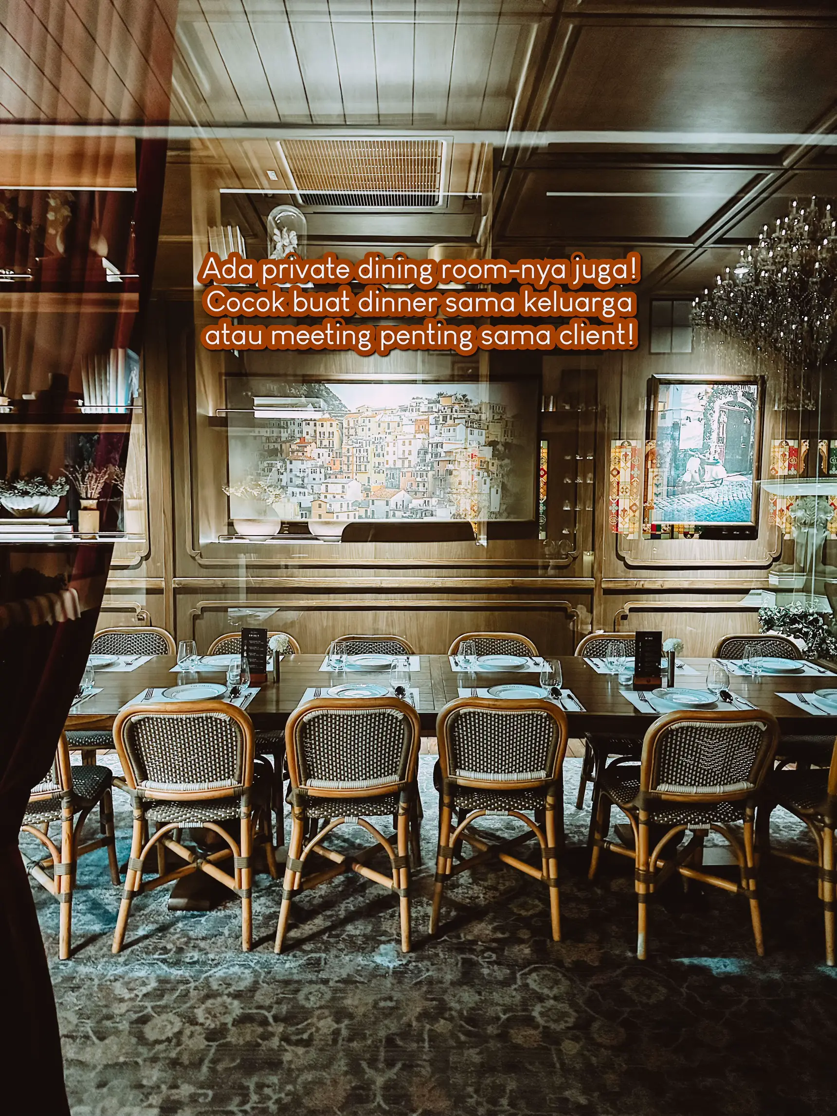 THE GARDEN OSTERIA: FANCY RUSTIC ITALIAN RESTO | Galeri diposting oleh Karin Novilda | Lemon8