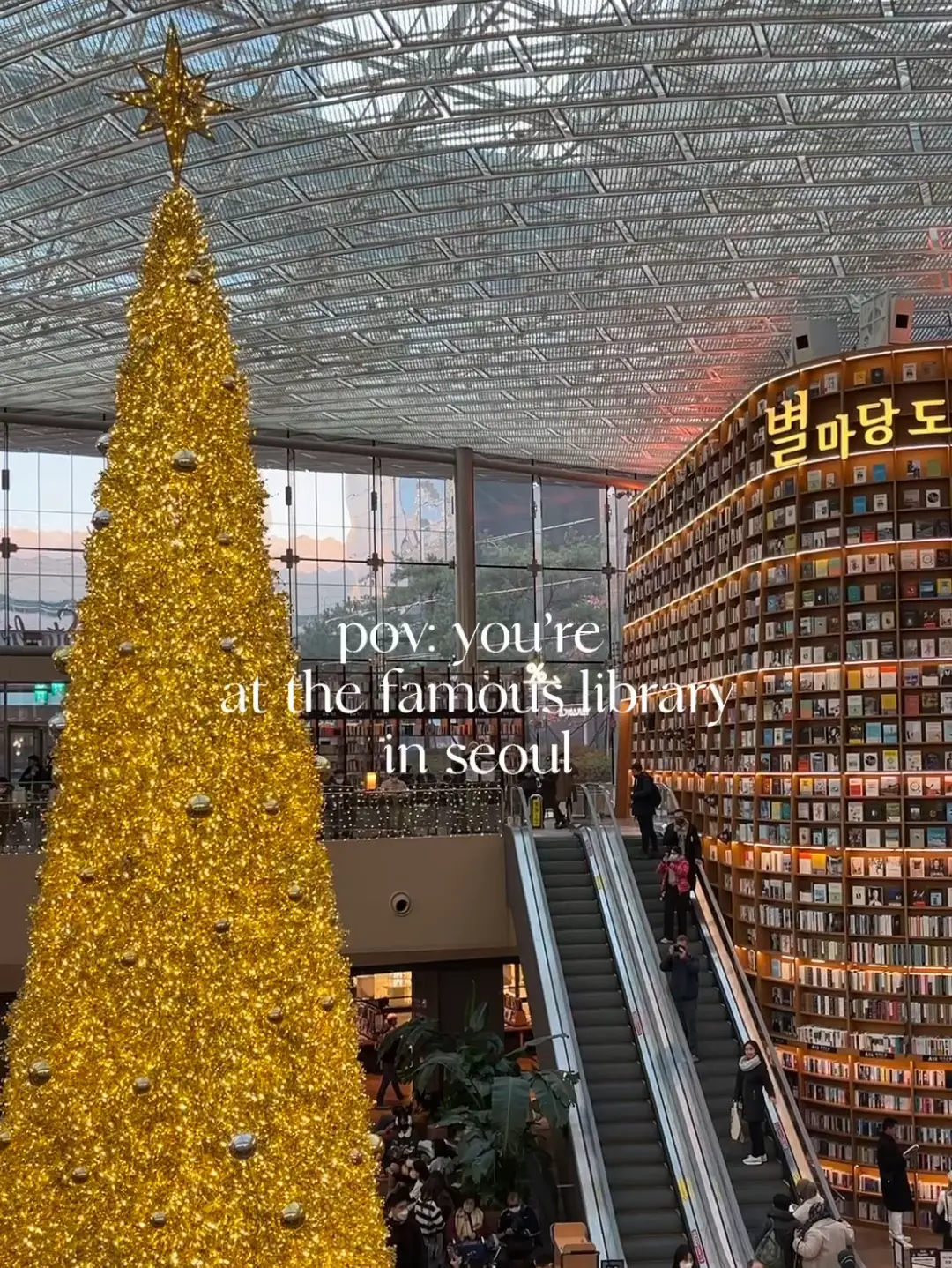 the prettiest library in seoul! 📚 | Video published by yadana | Lemon8