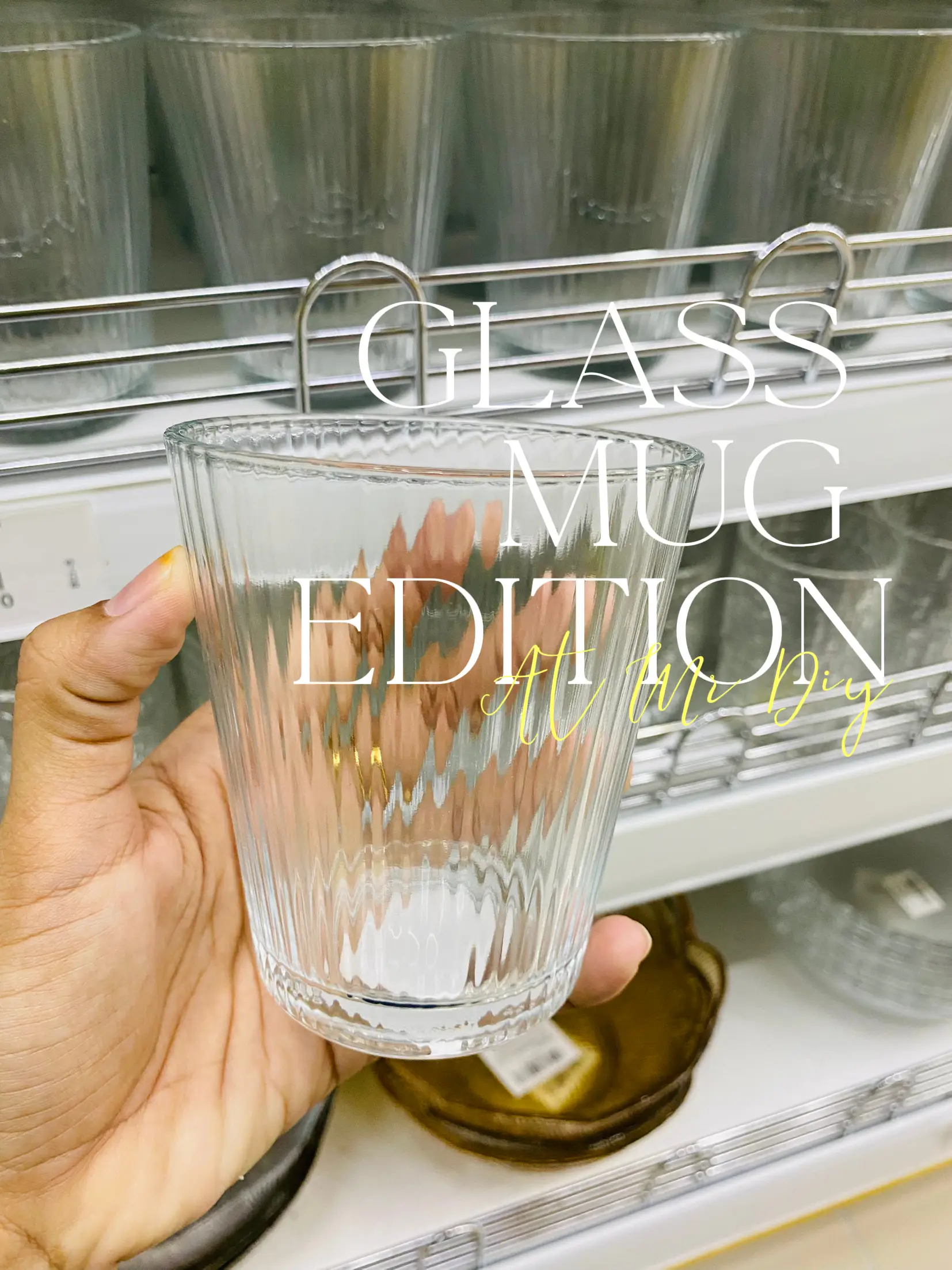 Glass Mug Edition At Mr Diy | Galeri disiarkan oleh iamiza | Lemon8