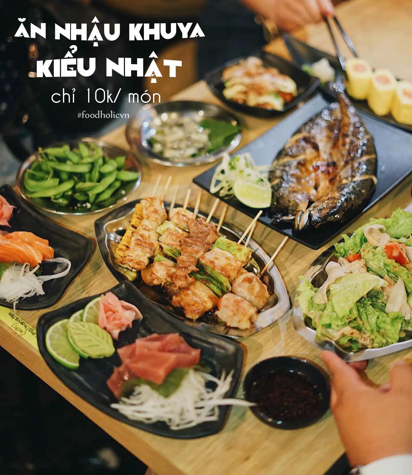 ĂN NHẬU KHUYA KIỂU NHẬT CHỈ 10K / MÓN?!! | Bộ sưu tập do Ăn Hết Thế ...