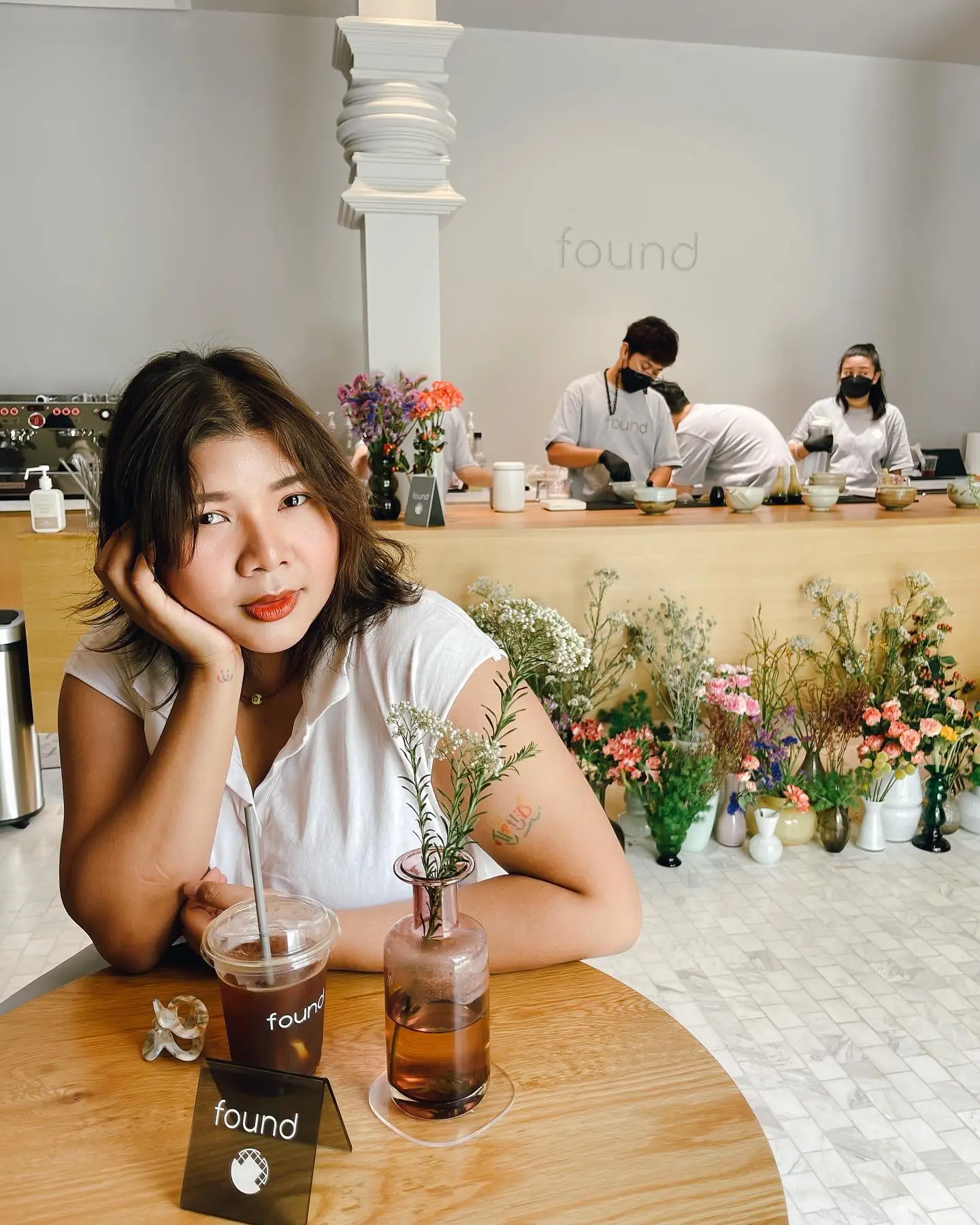 Found Cafe 🍃☁️คาเฟ่เปิดใหม่ย่านนวลจันทร์ | แกลเลอรีที่โพสต์โดย TTP. | Lemon8