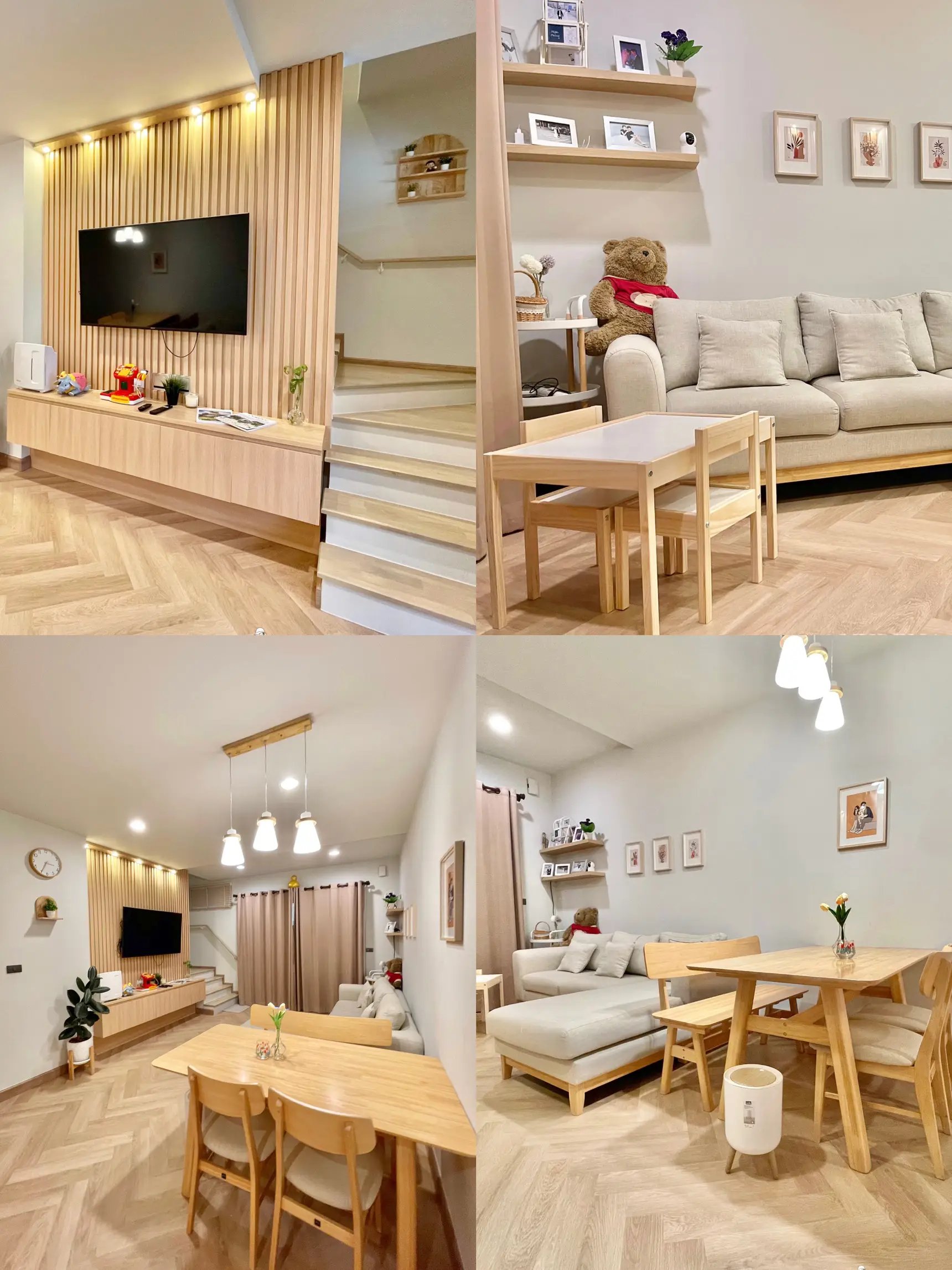 SPC Clicklock เลือกพื้นอย่างไรให้มินิมอล🤎 | แกลเลอรีที่โพสต์โดย MYBENA.STORY | Lemon8