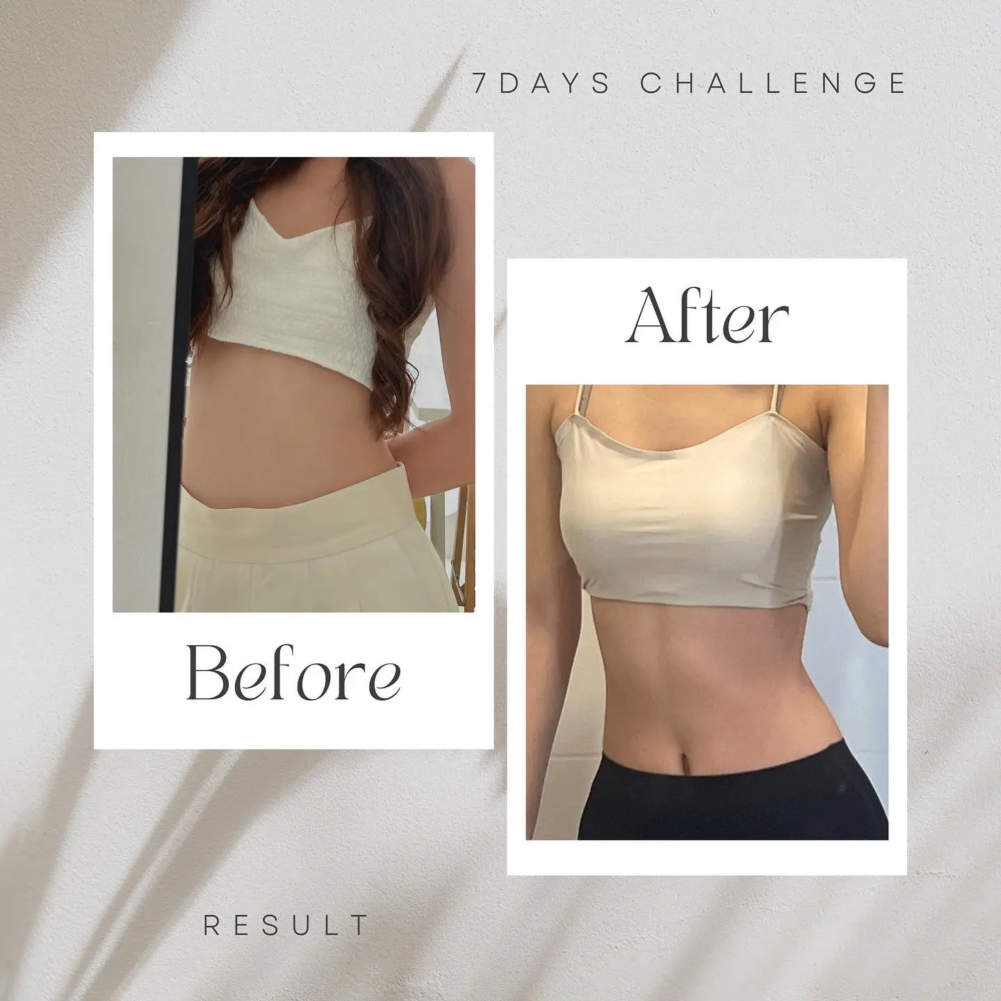 7 Days Challenge Result!! | แกลเลอรีที่โพสต์โดย NANÀ | Lemon8