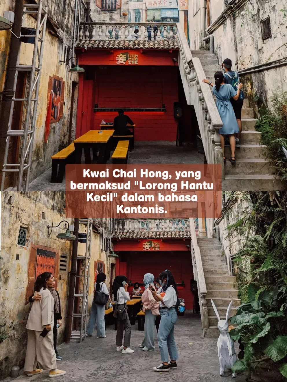 Kwai Chai Hong - 'Lorong Hantu' Instaworthy di KL | Galeri disiarkan oleh Hazwan Hafiz | Lemon8