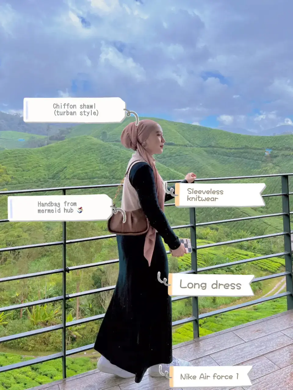 Outfit @ cameron highland ⛰ | Galeri disiarkan oleh Tyahh🫶🏻 | Lemon8