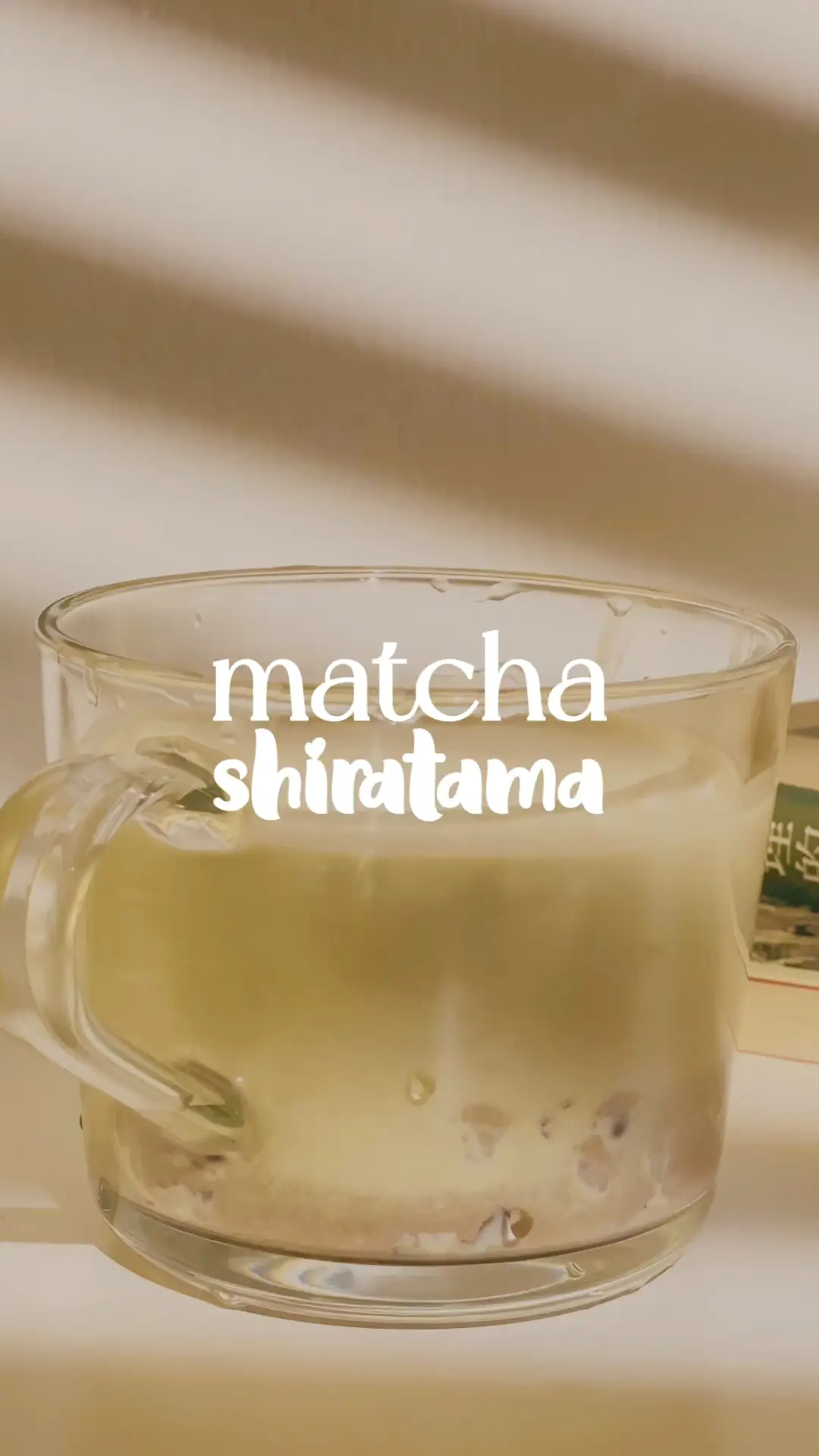 Easy Japanese matcha shiratama dessert 🍵 🍡 | Video published by Challe ...