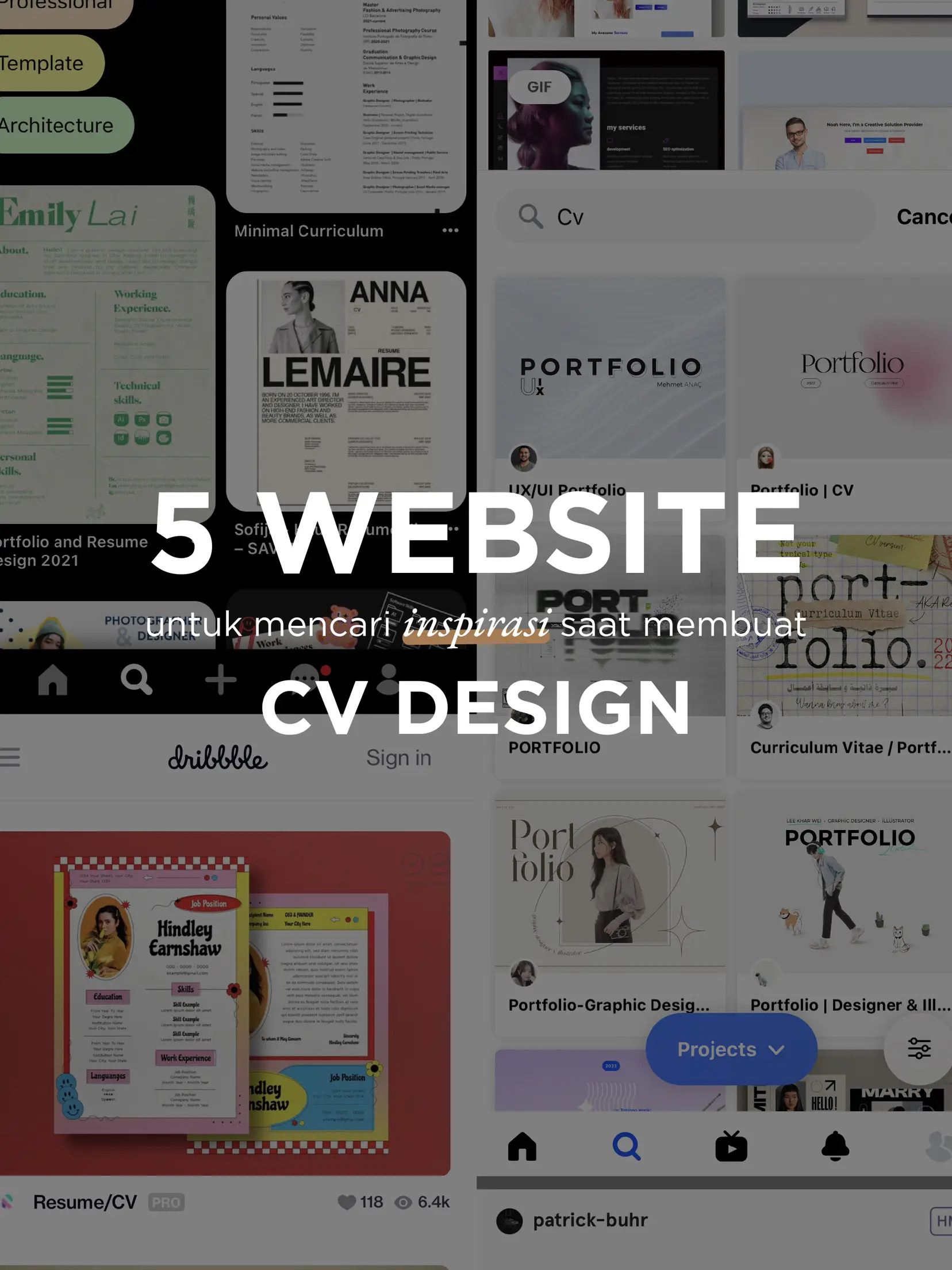 cv template free edit - Carian Lemon8