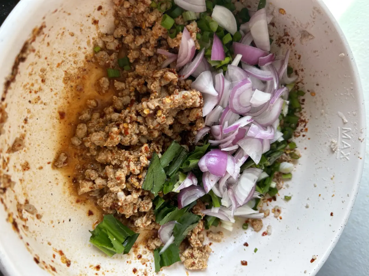 ลาบหมู🌶🐷 | แกลเลอรีที่โพสต์โดย Mek.spd | Lemon8