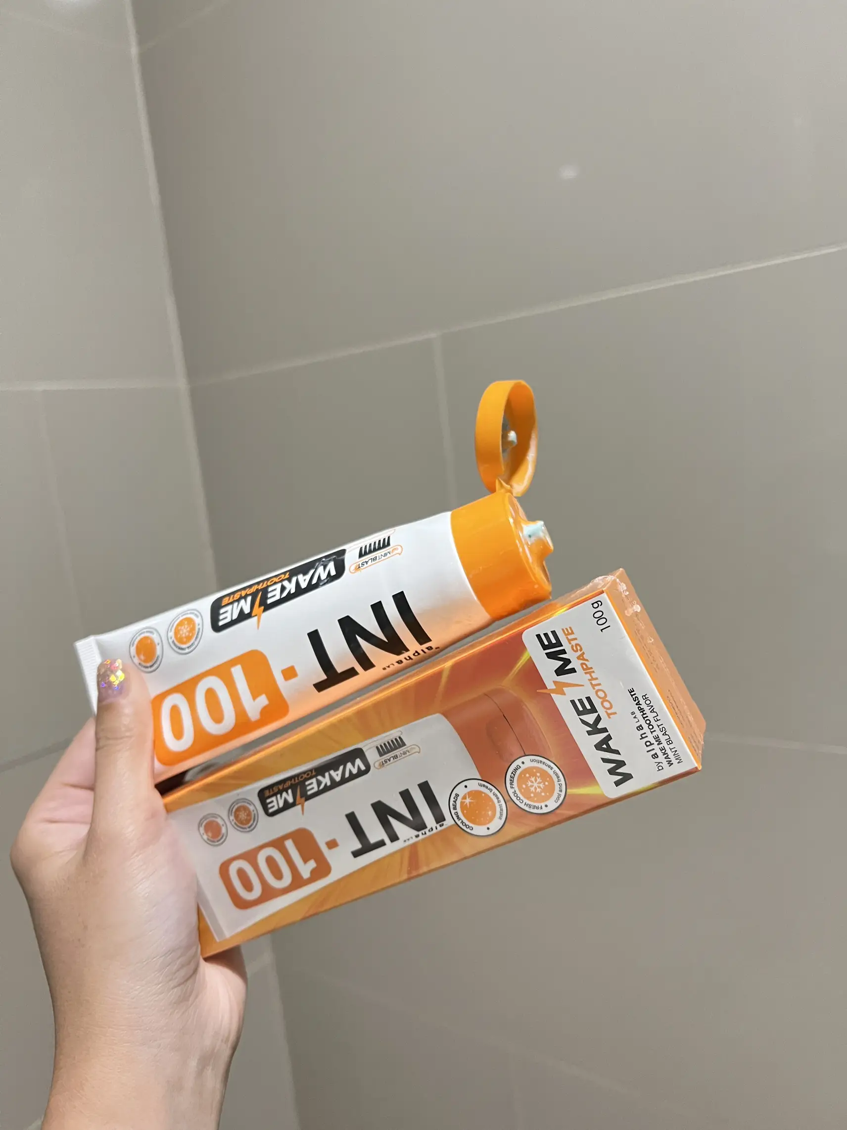 ยาสีฟัน INT-100 (แป้งกี้รีวิวหน่อย) | แกลเลอรีที่โพสต์โดย panggy | Lemon8