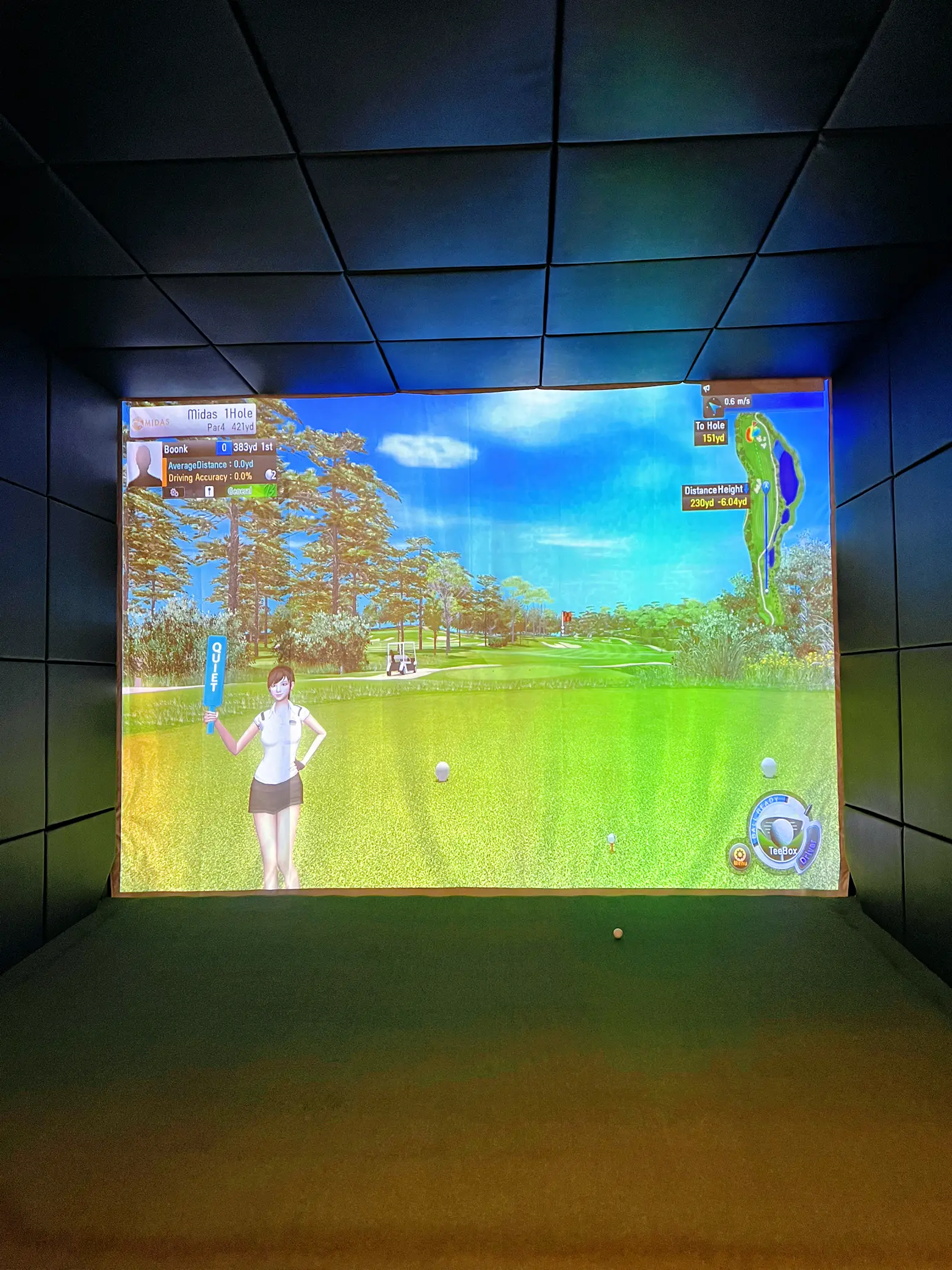Rak Screen Golf ตีกอล์ฟแบบใหม่ที่กำลังฮิตสุดๆในเกาหลี ⛳️🏌🏻‍♀️ | แกลเลอ ...