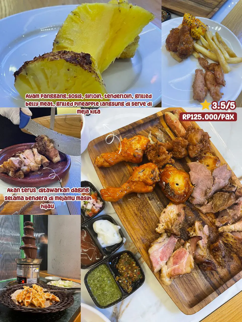 HONEST REVIEW ALL YOU CAN EAT 📍FOGO BRAZILIAN BBQ | Galeri diposting oleh Jean Rebeka | Lemon8