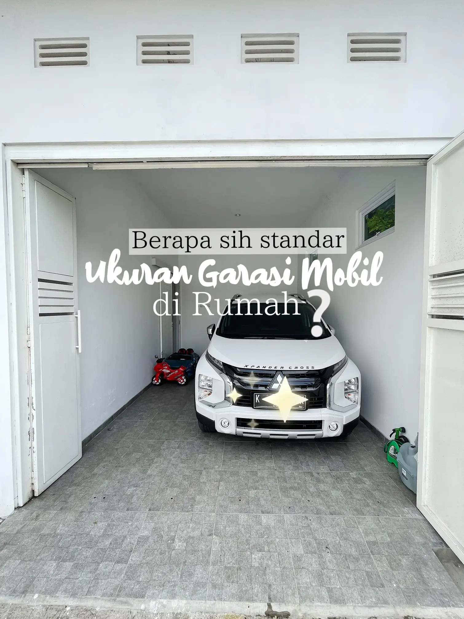 Berapa sih standar ukuran garasi mobil di rumah⁉️ | Galeri diposting ...