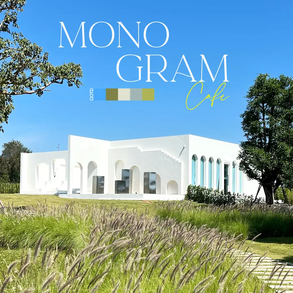 Monogram cafe เขาใหญ่ คาเฟ่โทนขาว | แกลเลอรีที่โพสต์โดย Eatviewgo | Lemon8