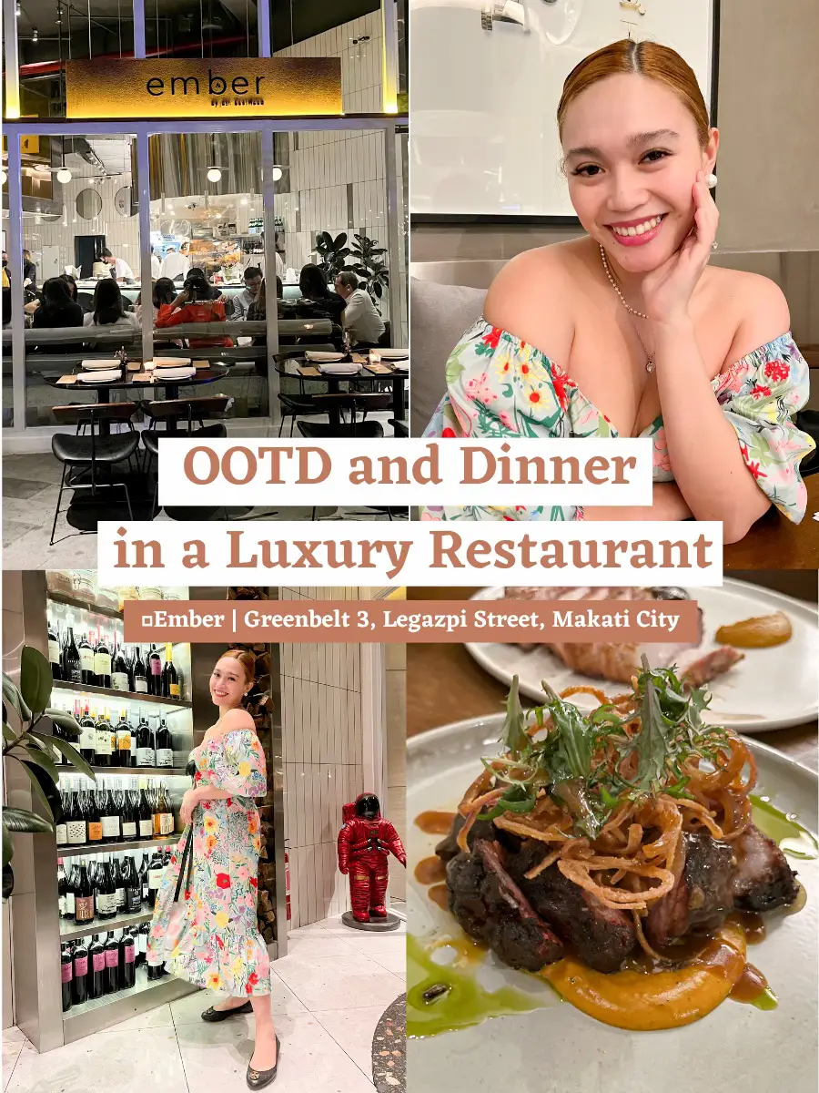 Dinner in a Luxury Restaurant + OOTD | Gallery posted by Steph Lopena ...